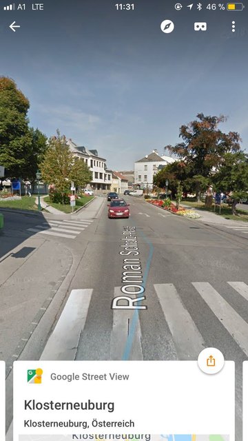 Google Street View auch bei uns - Klosterneuburg