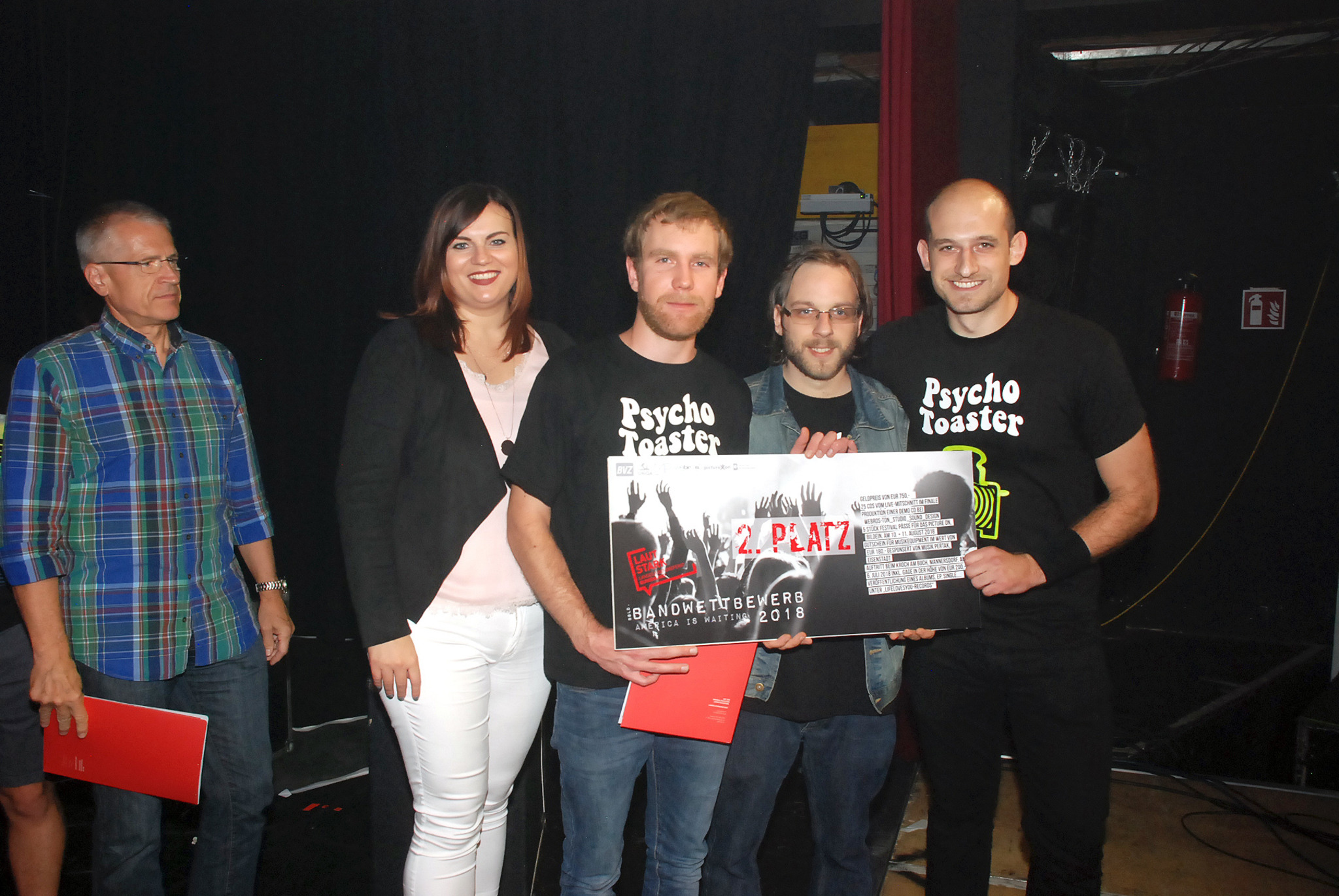 Strem/Oberwart: Platz 2 für "Psycho Toaster" bei Bandwettbewerb - Güssing