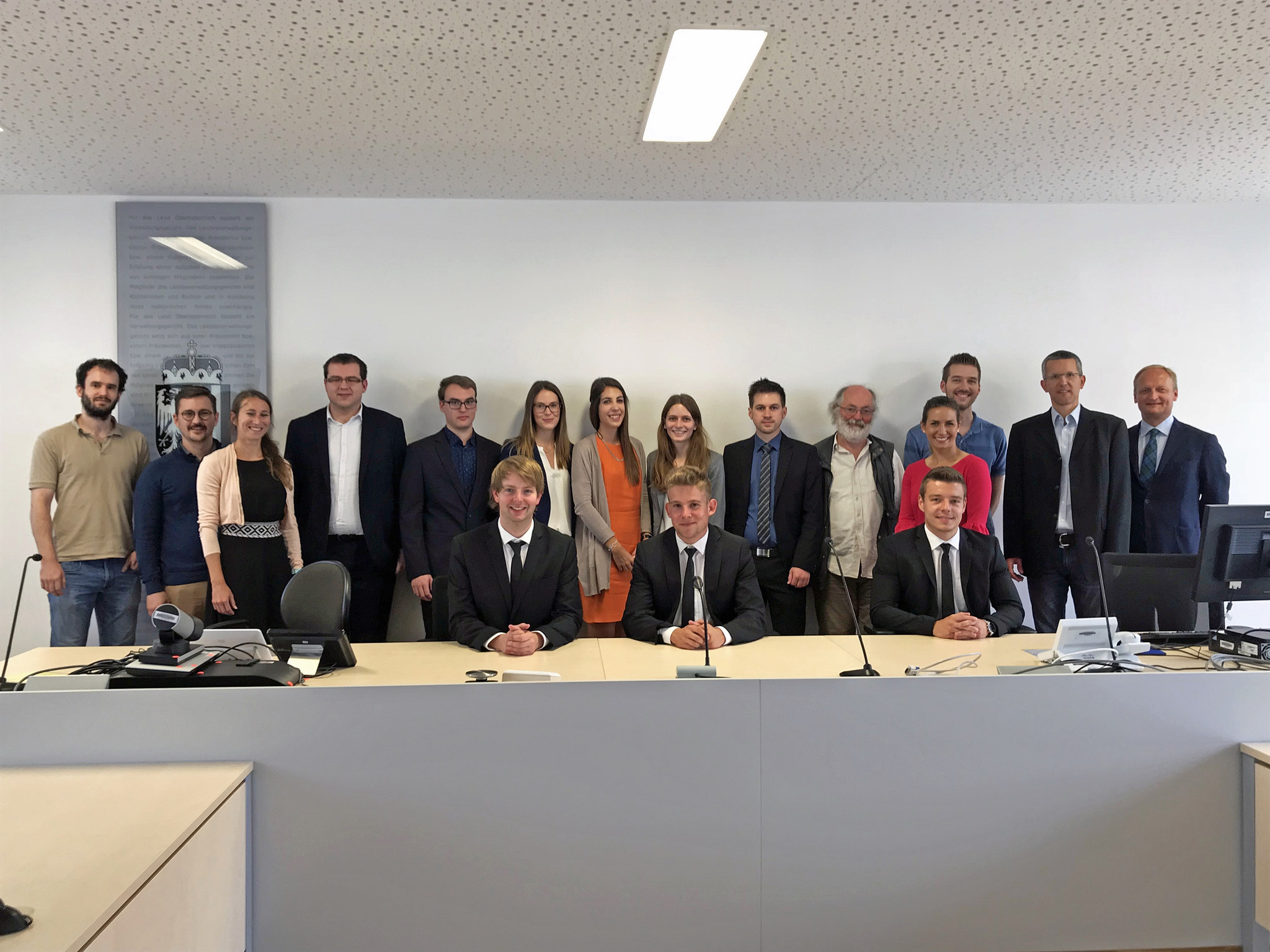 Ein Abschlussplädoyer der Nachwuchs-Juristen - Linz