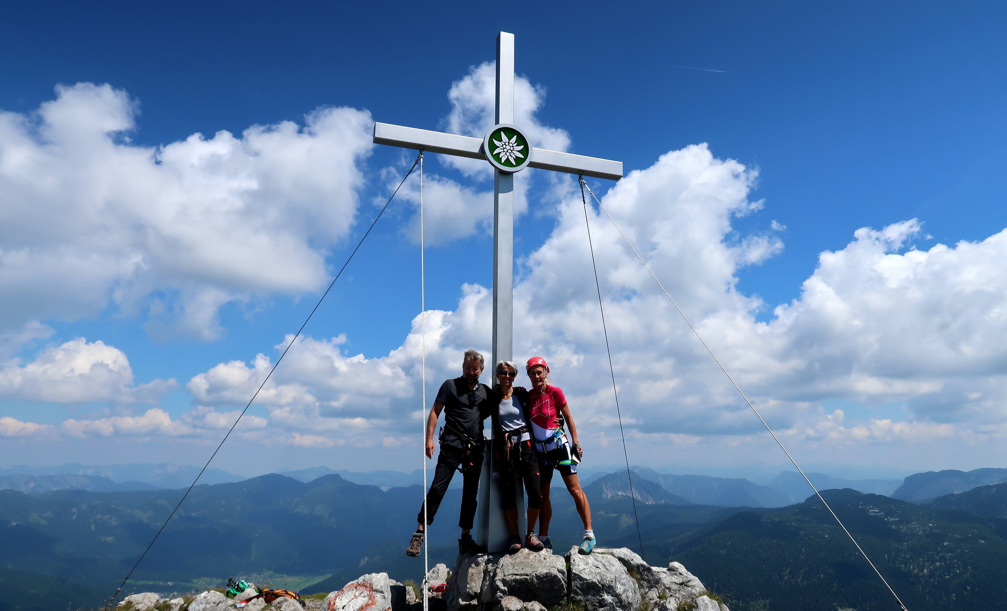 Gipfelsieg am Großen Donnerkogel - Salzkammergut