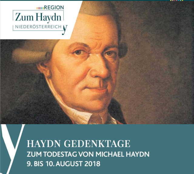 Die Haydn Gedenktage zum Todestag von Michael Haydn - Bruck an der Leitha