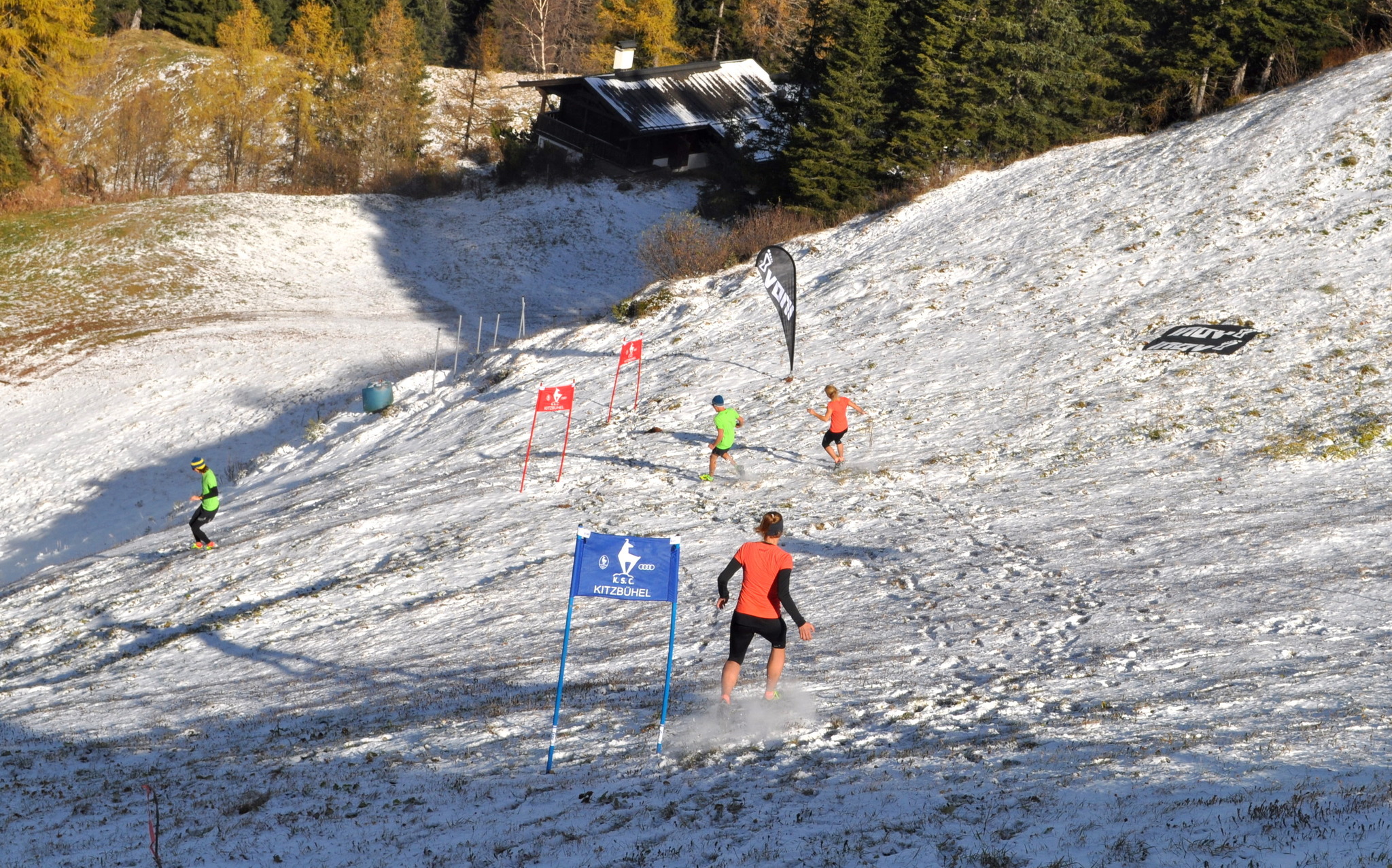 Downhill-Rennen auf der Streif - Kitzbühel