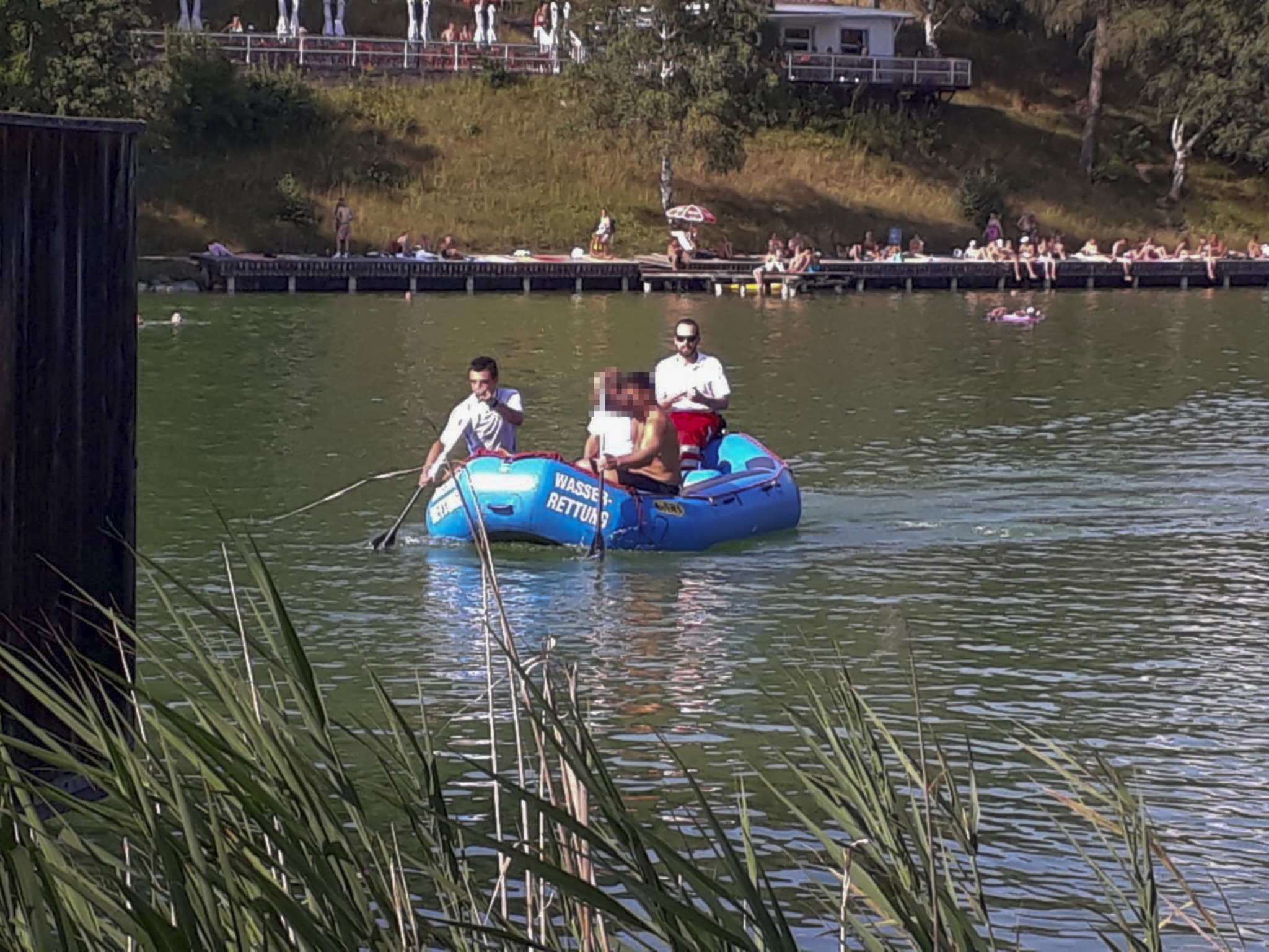 Badeunfall am Lanser See - Hall-Rum