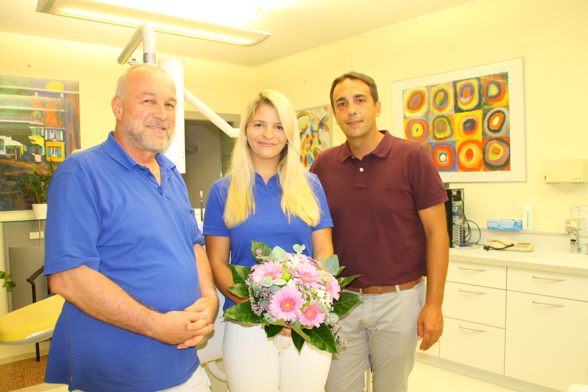 Vor Amtsübergabe in Rudersdorfer Zahnarztpraxis - Jennersdorf