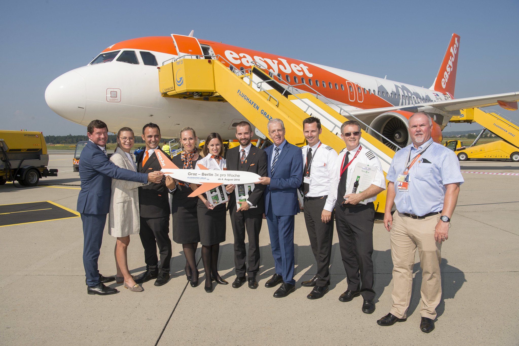 Von Graz gehts nach Berlin: easyJet startete Verbindung - Graz