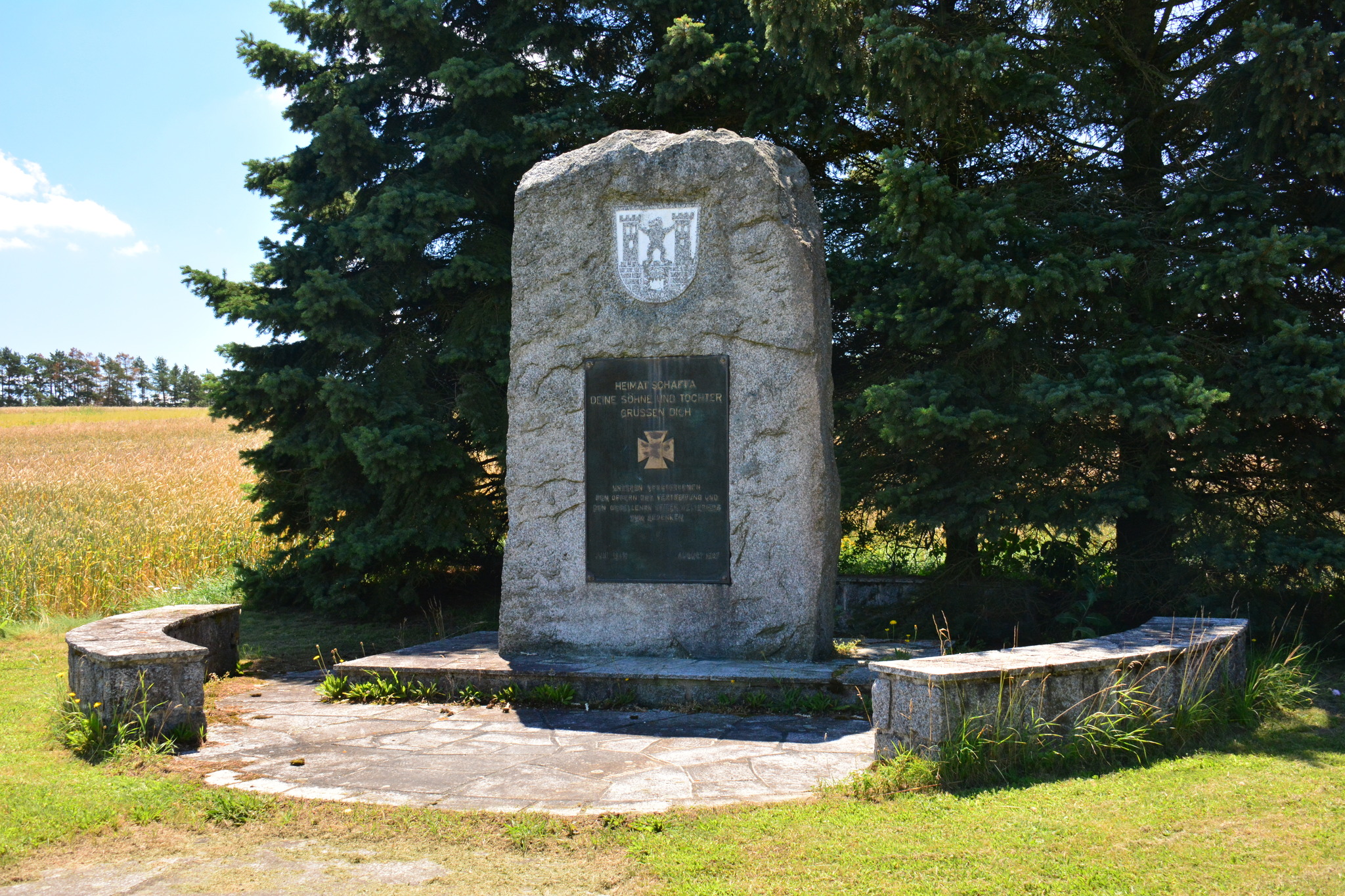 Vertriebenengedenkstein Schaffa - Horn