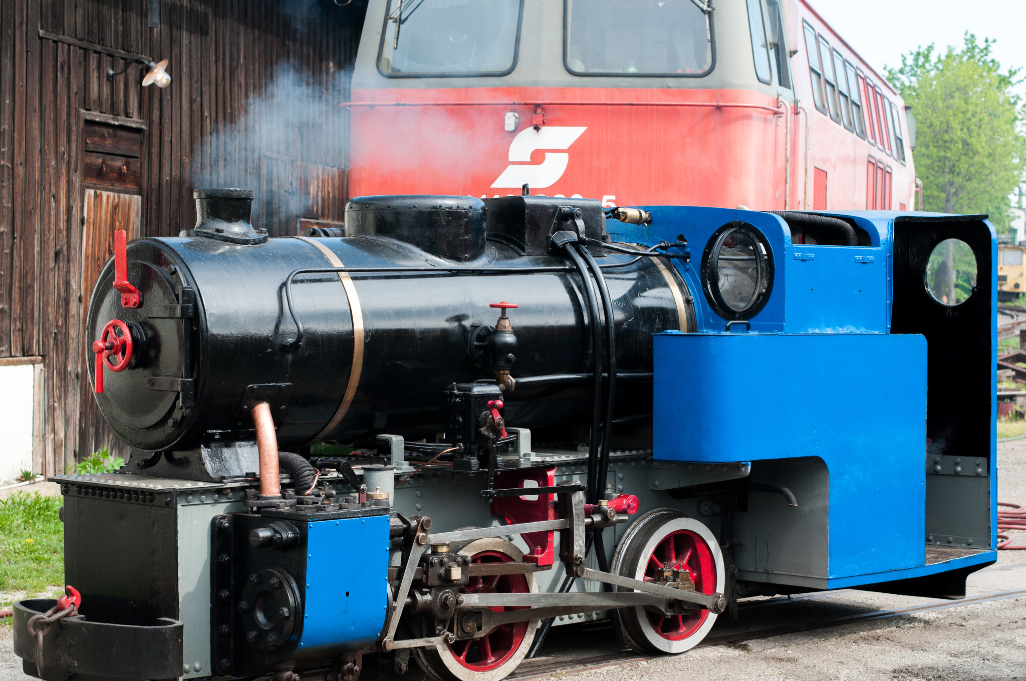 Der Zwerg und der Riese....... - Schwechat