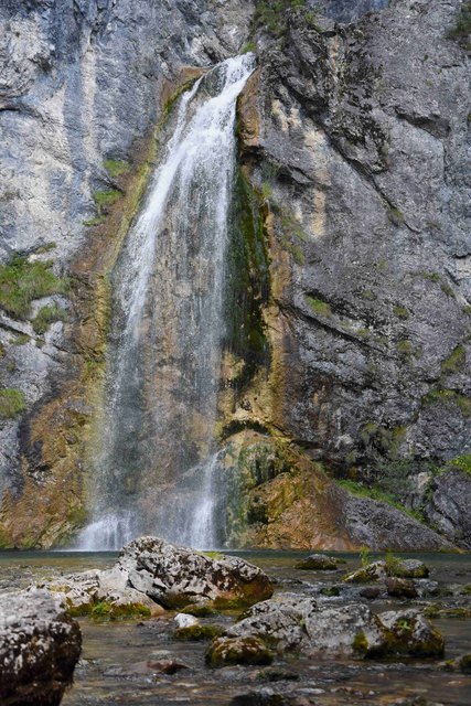 Salza Wasserfall - eine weitere Urlaubserinnerung - Horn