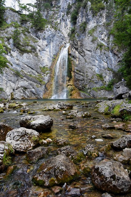 Salza Wasserfall - eine weitere Urlaubserinnerung - Horn