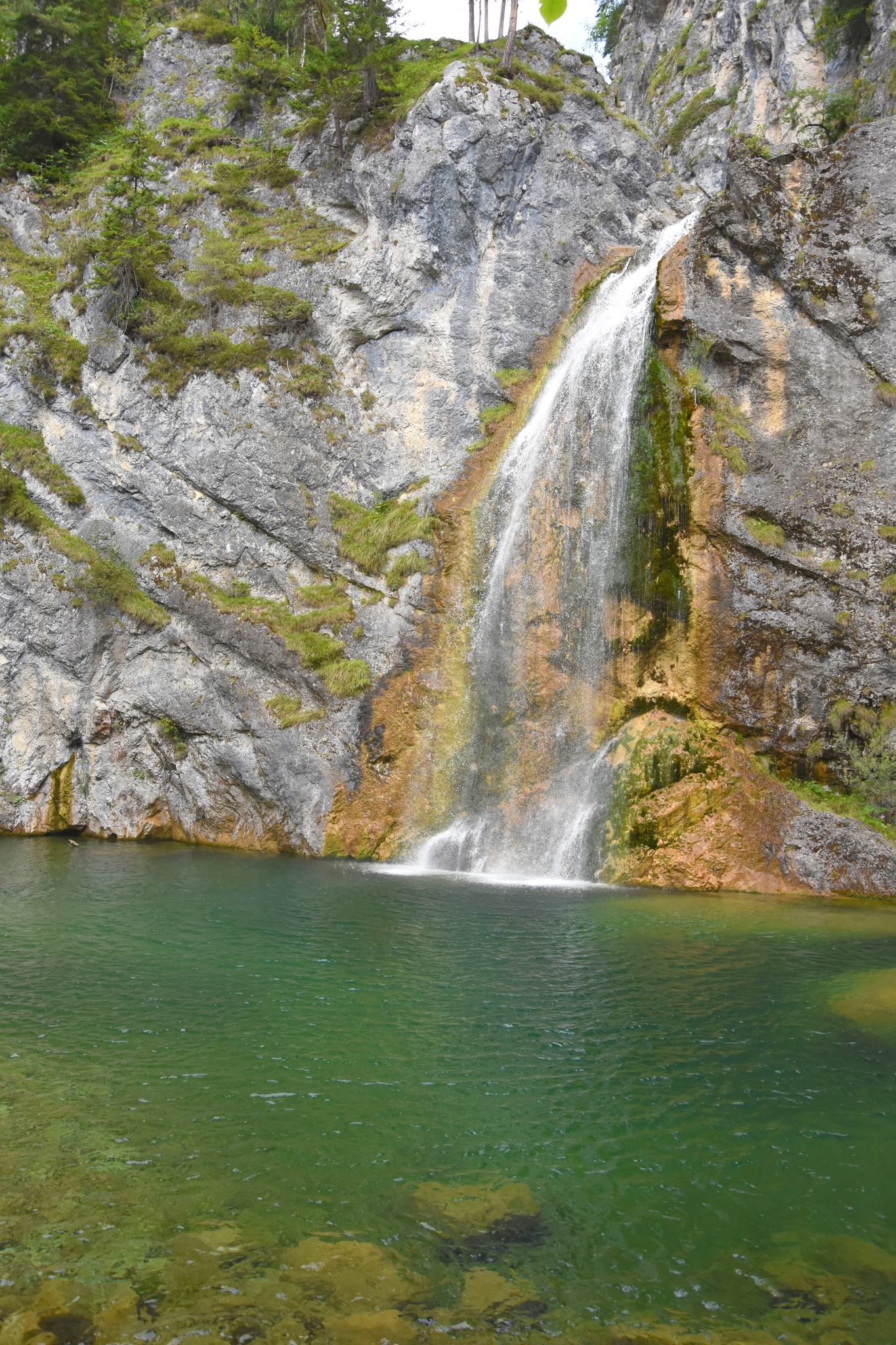 Salza Wasserfall - eine weitere Urlaubserinnerung - Horn