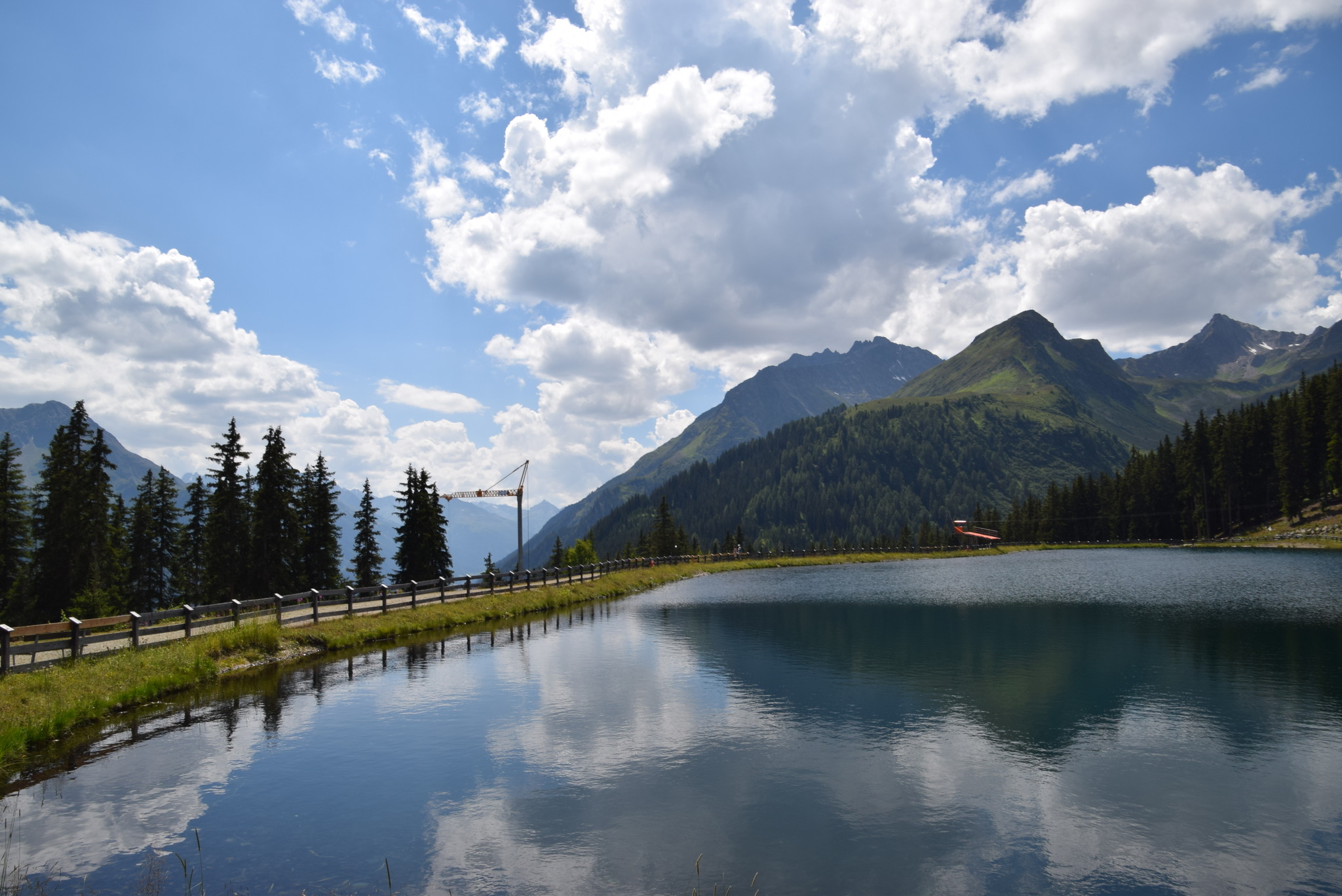 Toller Ausblick über Berge und See - Landeck