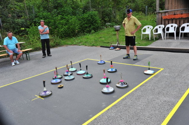 Stockschießen in Hallstatt - Salzkammergut