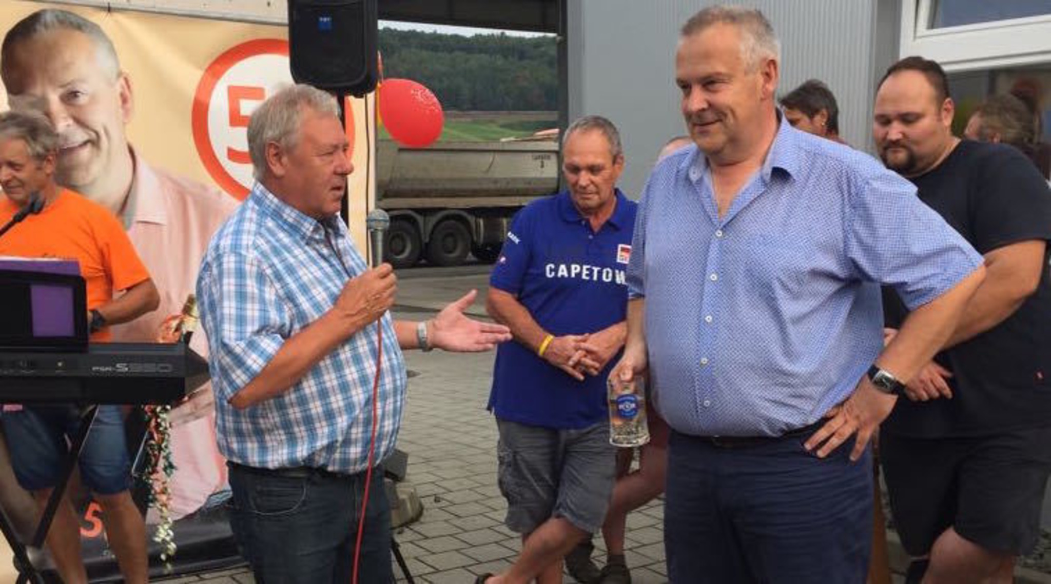 Straden ließ Unternehmer Gerald Schuster hochleben - Südoststeiermark