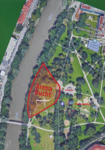 Erholen sich die Grazer in Zukunft am Murufer? So wie die Wiener, in ...