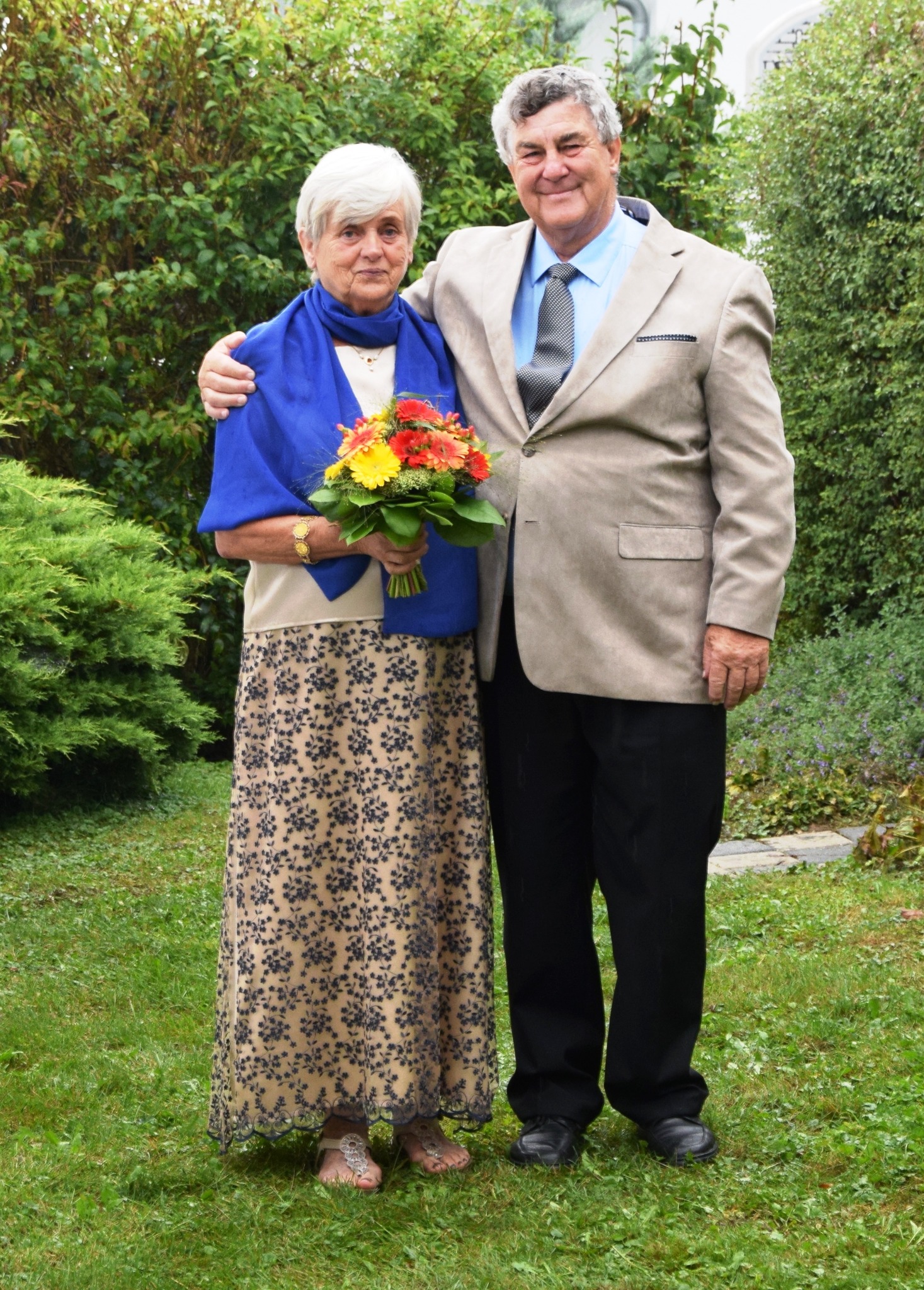 Christine und Jürgen Stockinger feierten das Fest der Goldenen Hochzeit ...