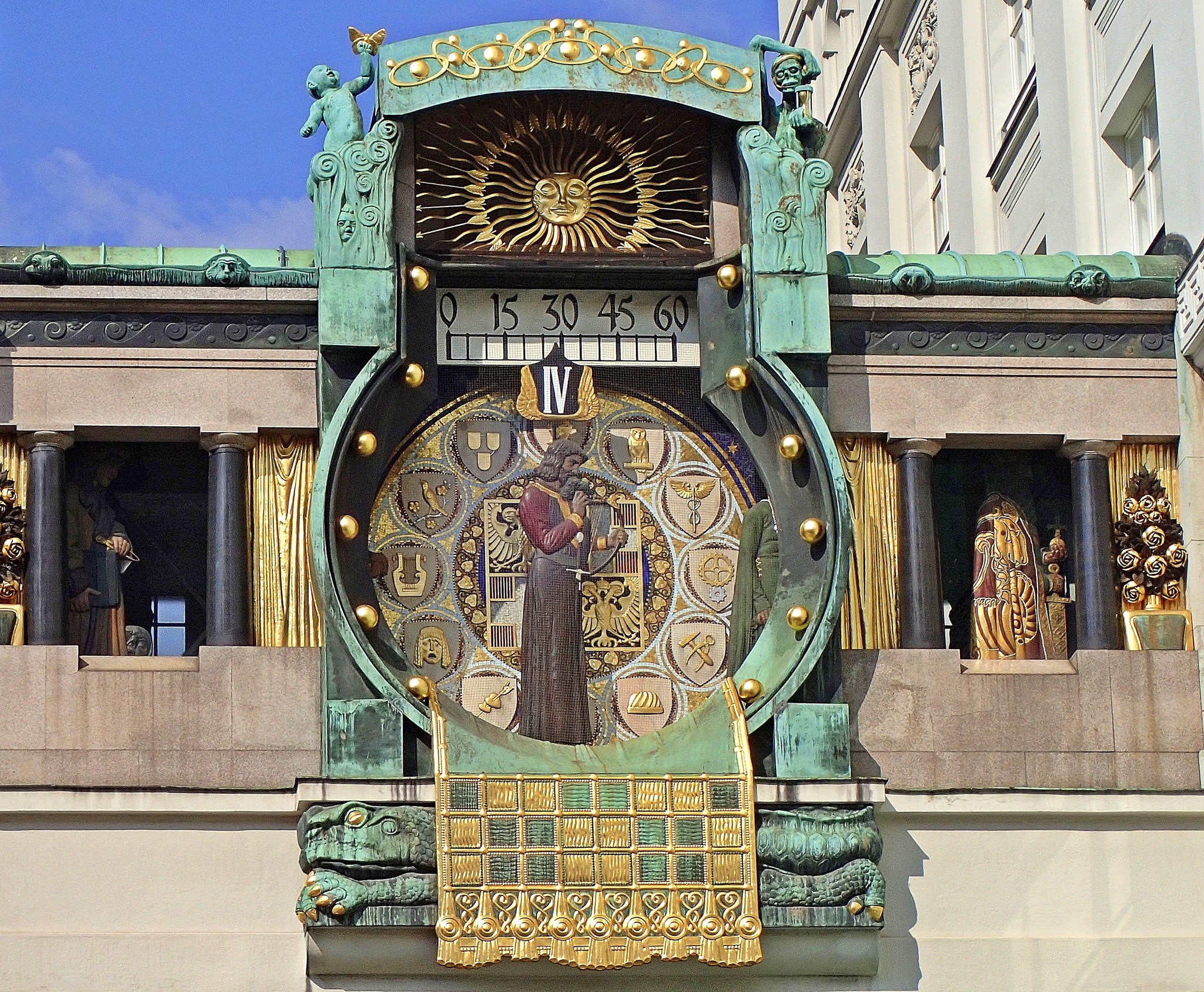 Die Ankeruhr in Wien - Innere Stadt