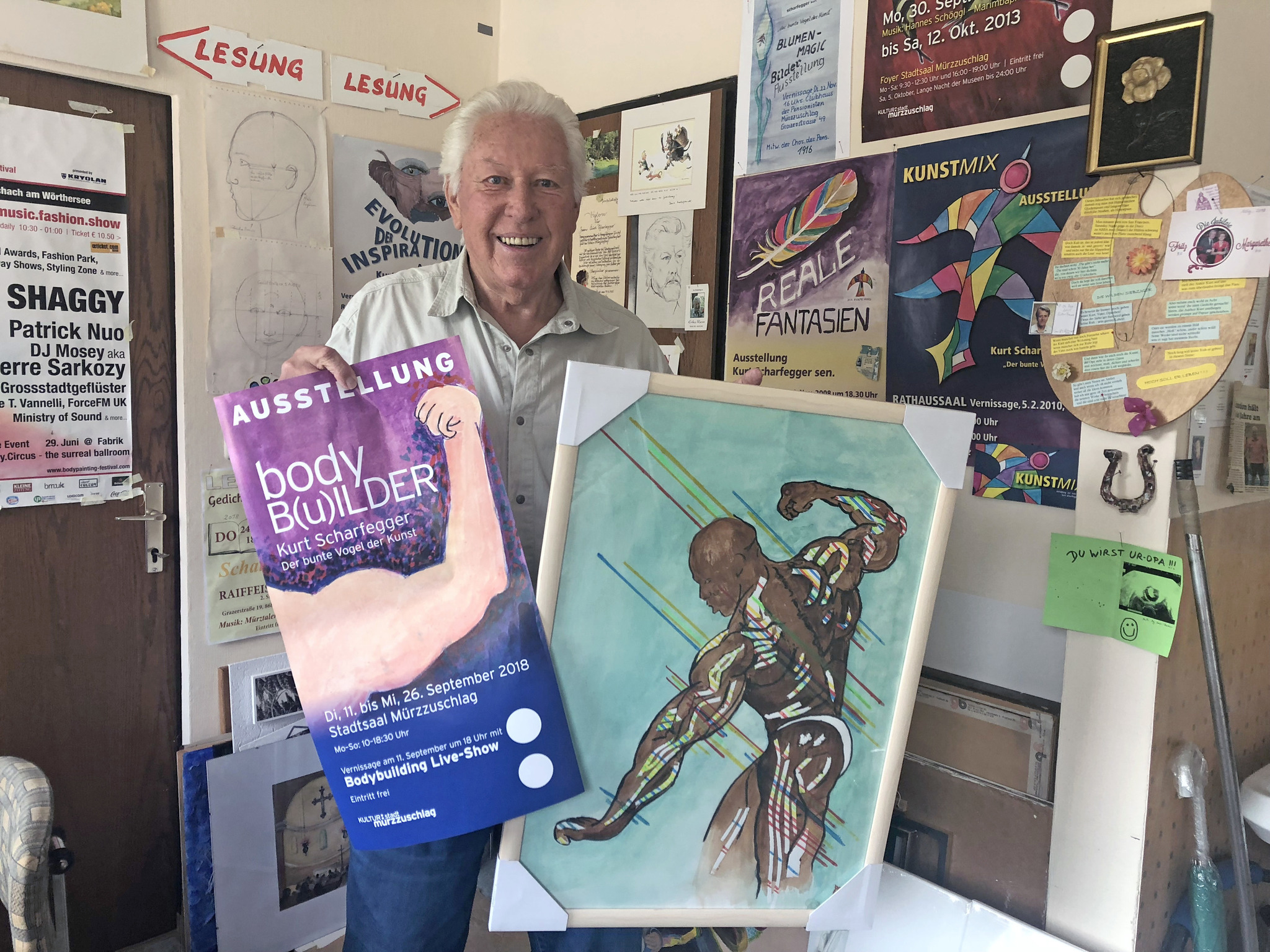 "Bodyb(u)ilder": Körperbilder-Ausstellung von Kurt Scharfegger in ...