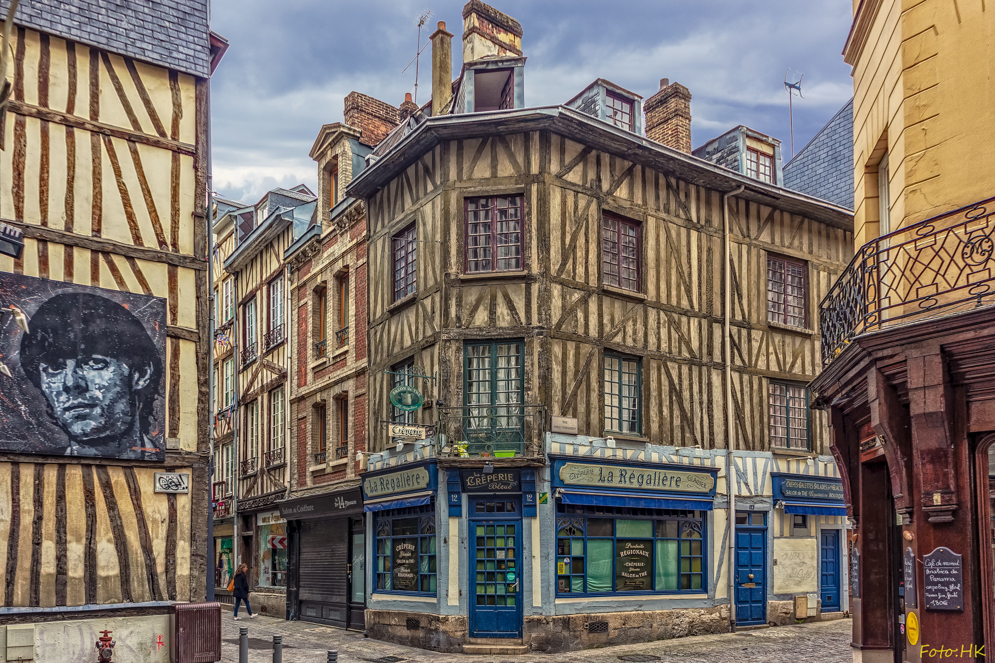 Rouen, Place Domenique Laboubée - Korneuburg