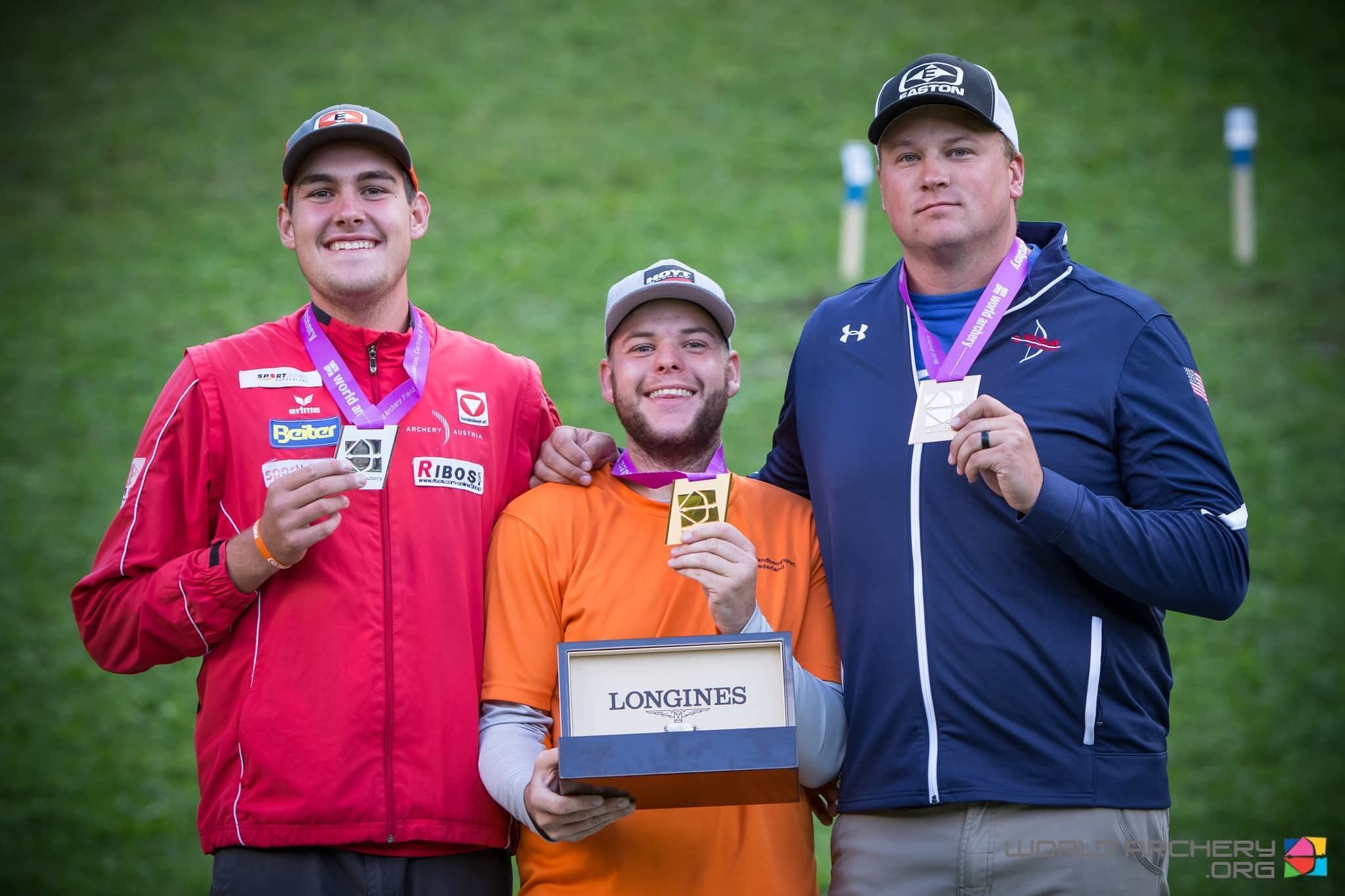 Nico Wiener schoss sich zum Vizeweltmeistertitel im Compound ...