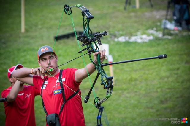 Nico Wiener schoss sich zum Vizeweltmeistertitel im Compound ...