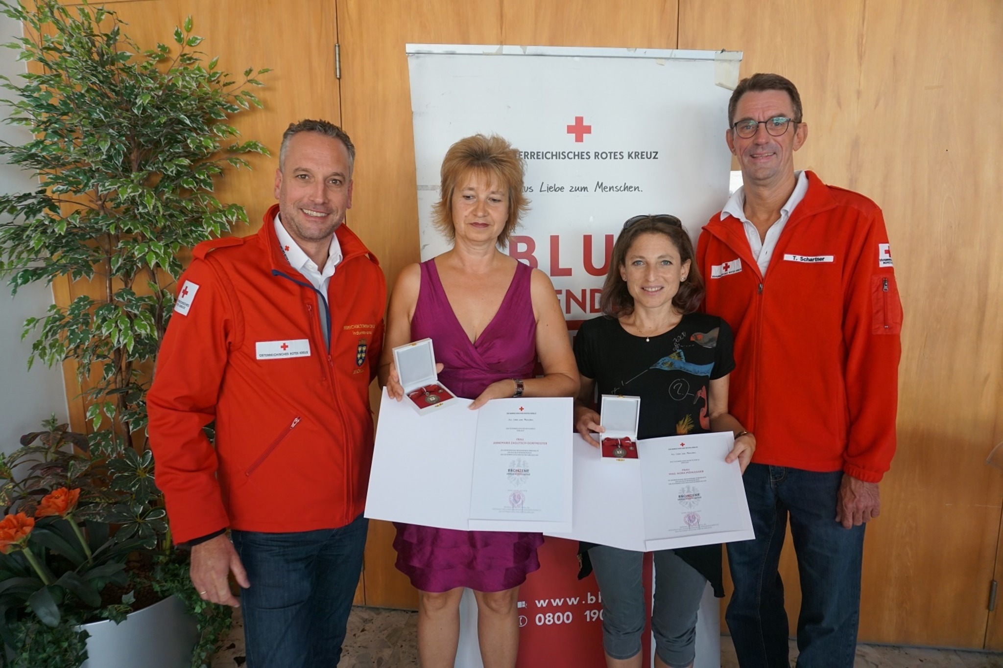 Danke für Ihr Blut – Ehrungen bei der großen Blutspendeaktion in Baden ...