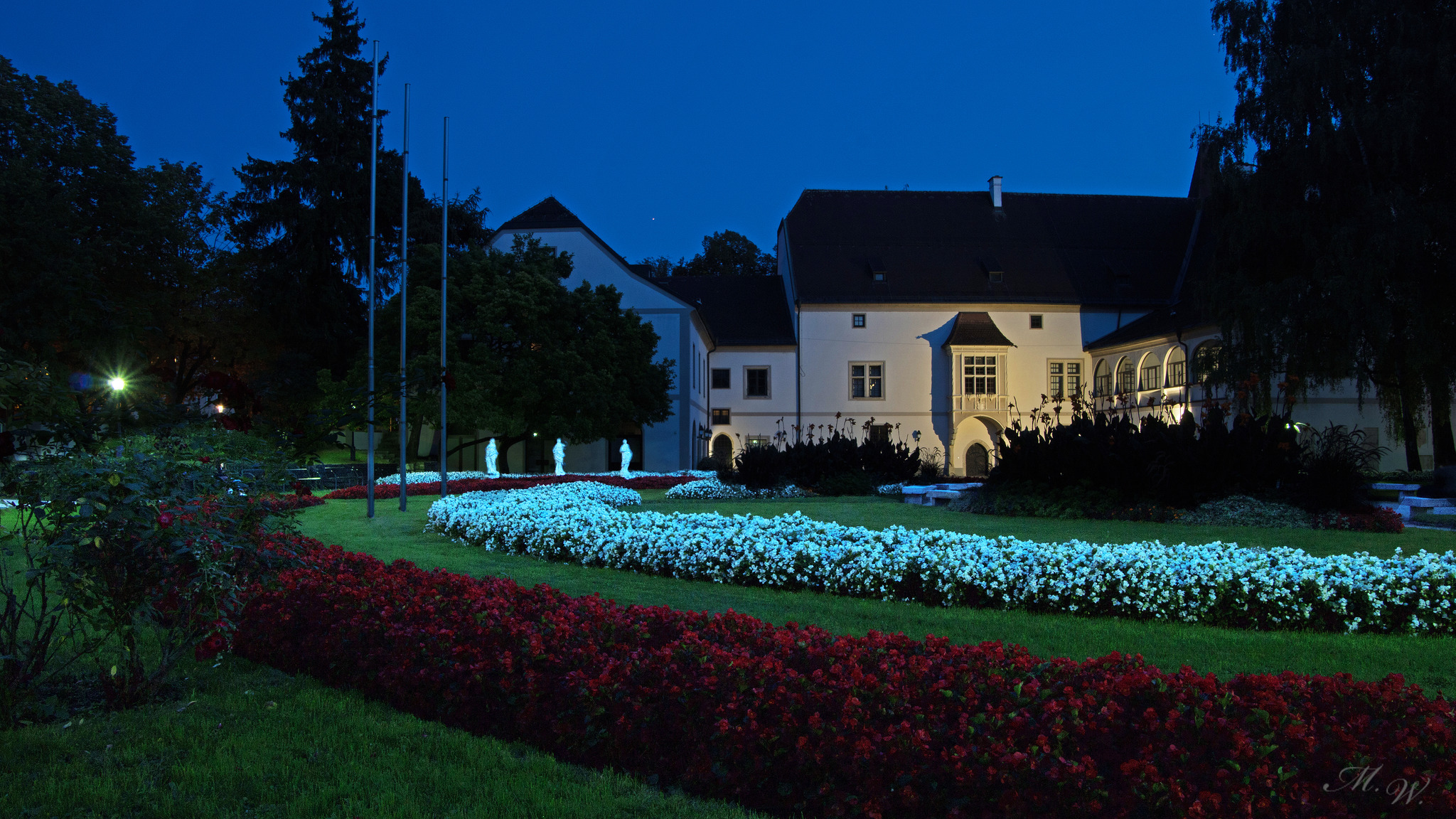 Burg Wels bei Nacht - Wels & Wels Land