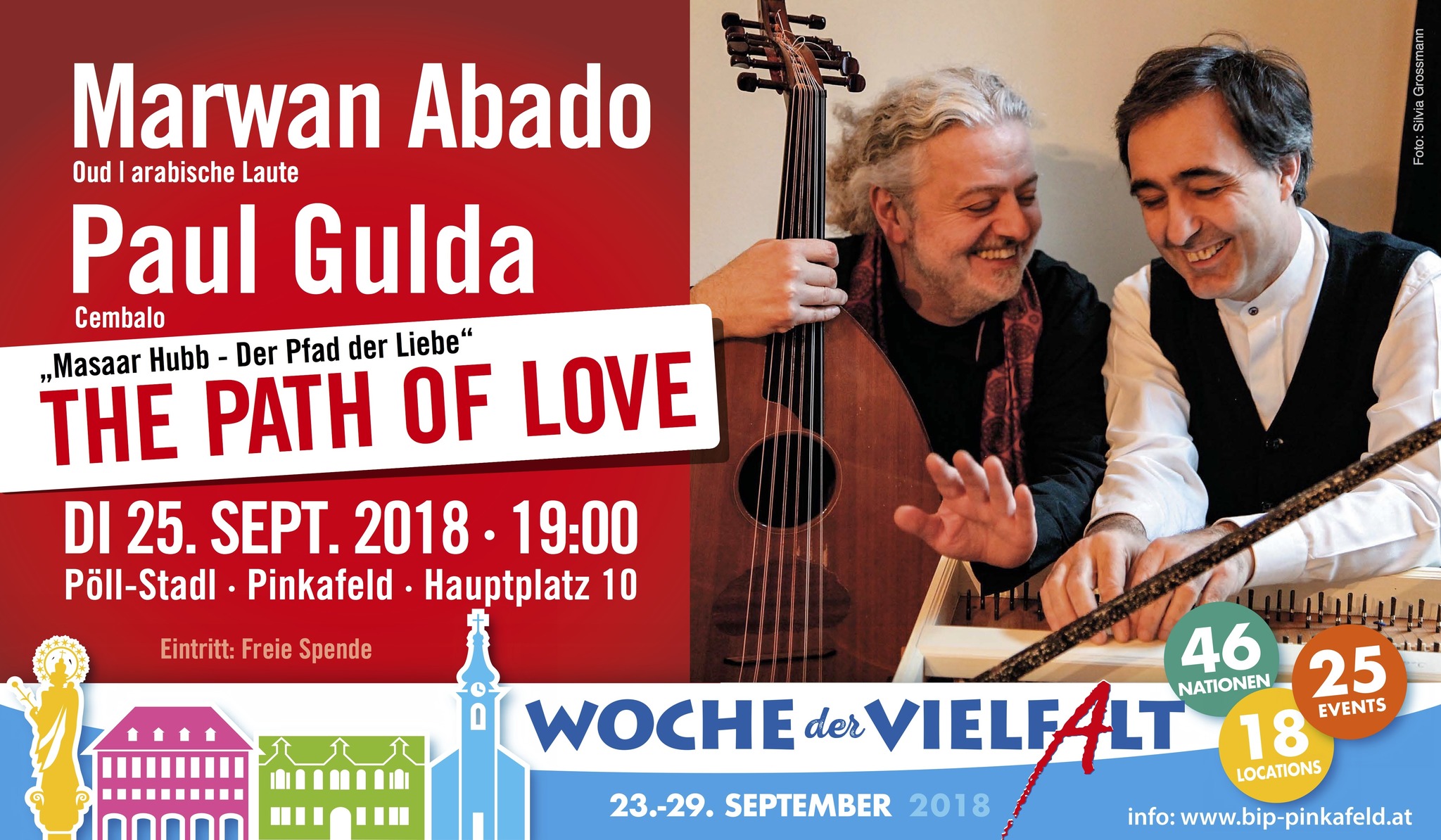 Konzert Paul Gulda & Marwan Abado - "Path of love" - Oberwart