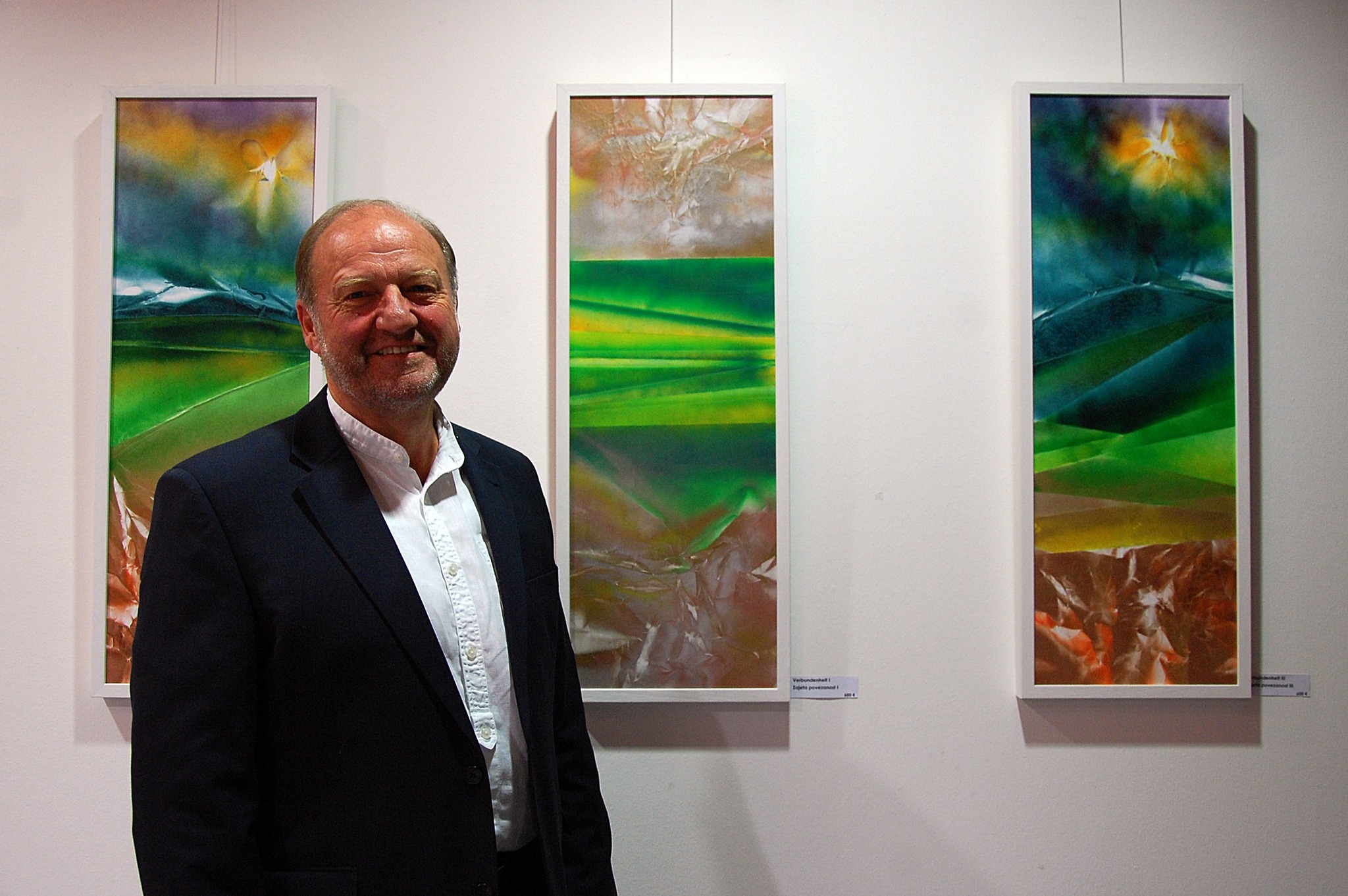 VERNISSAGE "BLICK-POGLED" von STANKO SADJAK im Gemeindeamt St.Michael ...