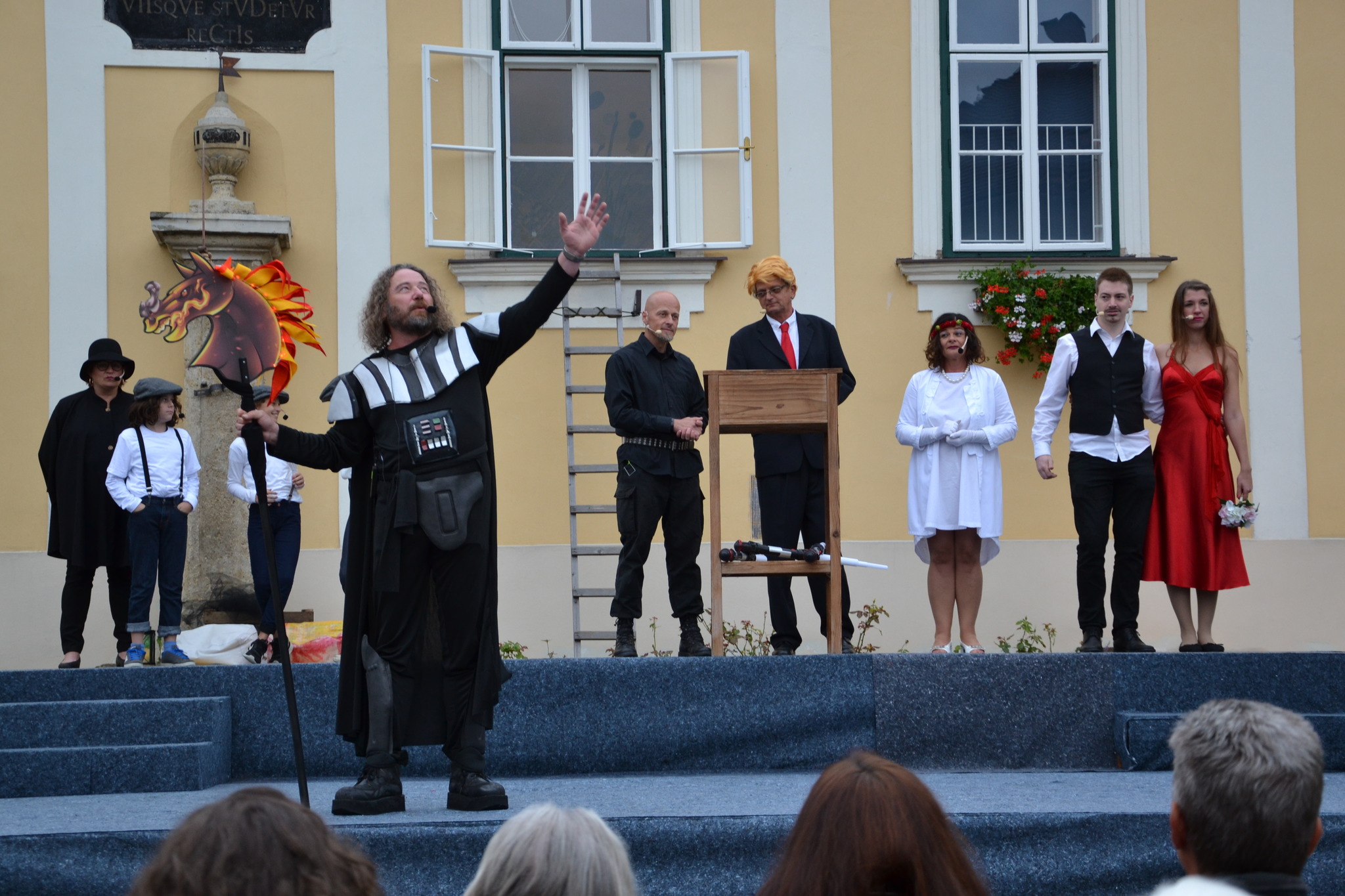 Theater-Premiere vom „feurigen Reiter“ in Pinkafeld - Oberwart
