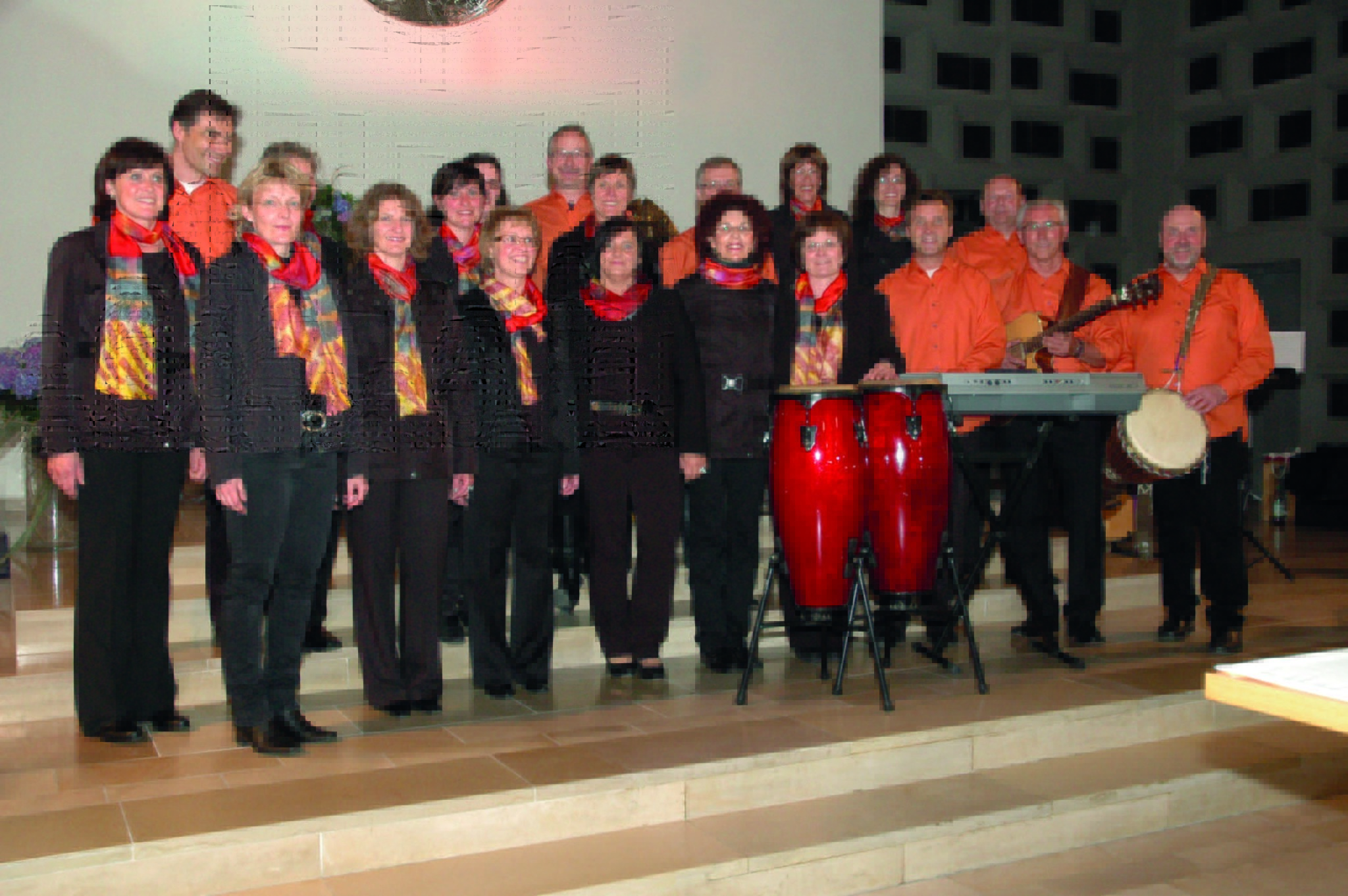 Masithi-Chor singt in der Pfarrkirche Going - Kitzbühel