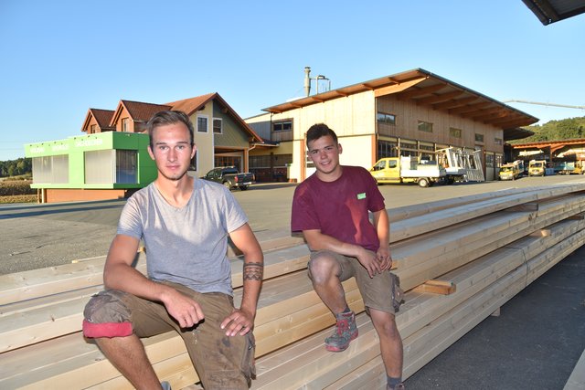 Lehrlinge bei Holz Strobl: Deutsch Kaltenbrunn: Ein Betrieb, zwei ...