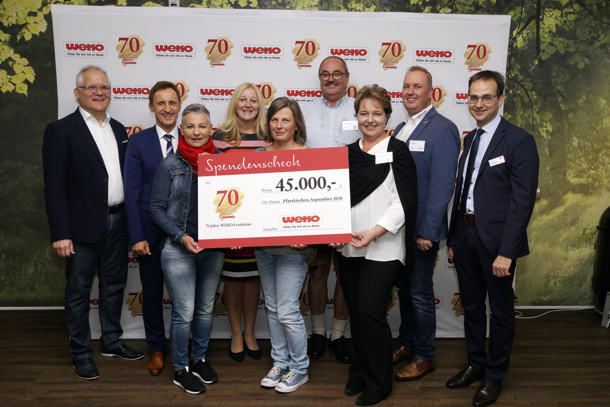 Firma Weko feiert 70-jähriges Jubiläum und unterstützt ...