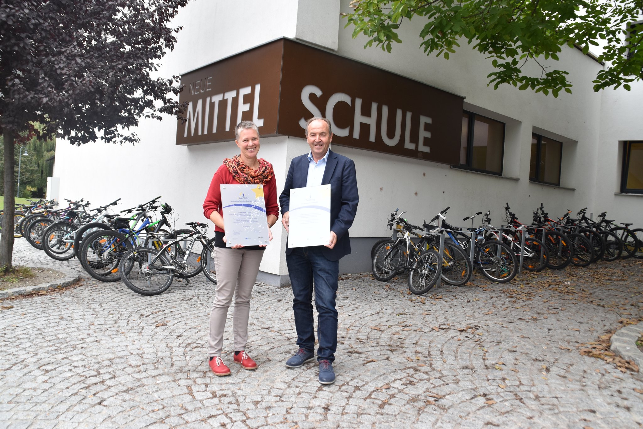 eTwinnings-Auszeichnungen für NMS Haiming - Imst