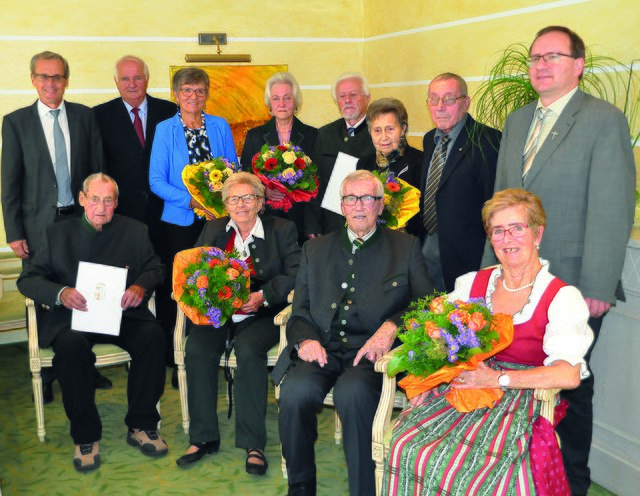 Hochzeitsjubiläen: Ehejubiläen wurden gefeiert - Grieskirchen & Eferding