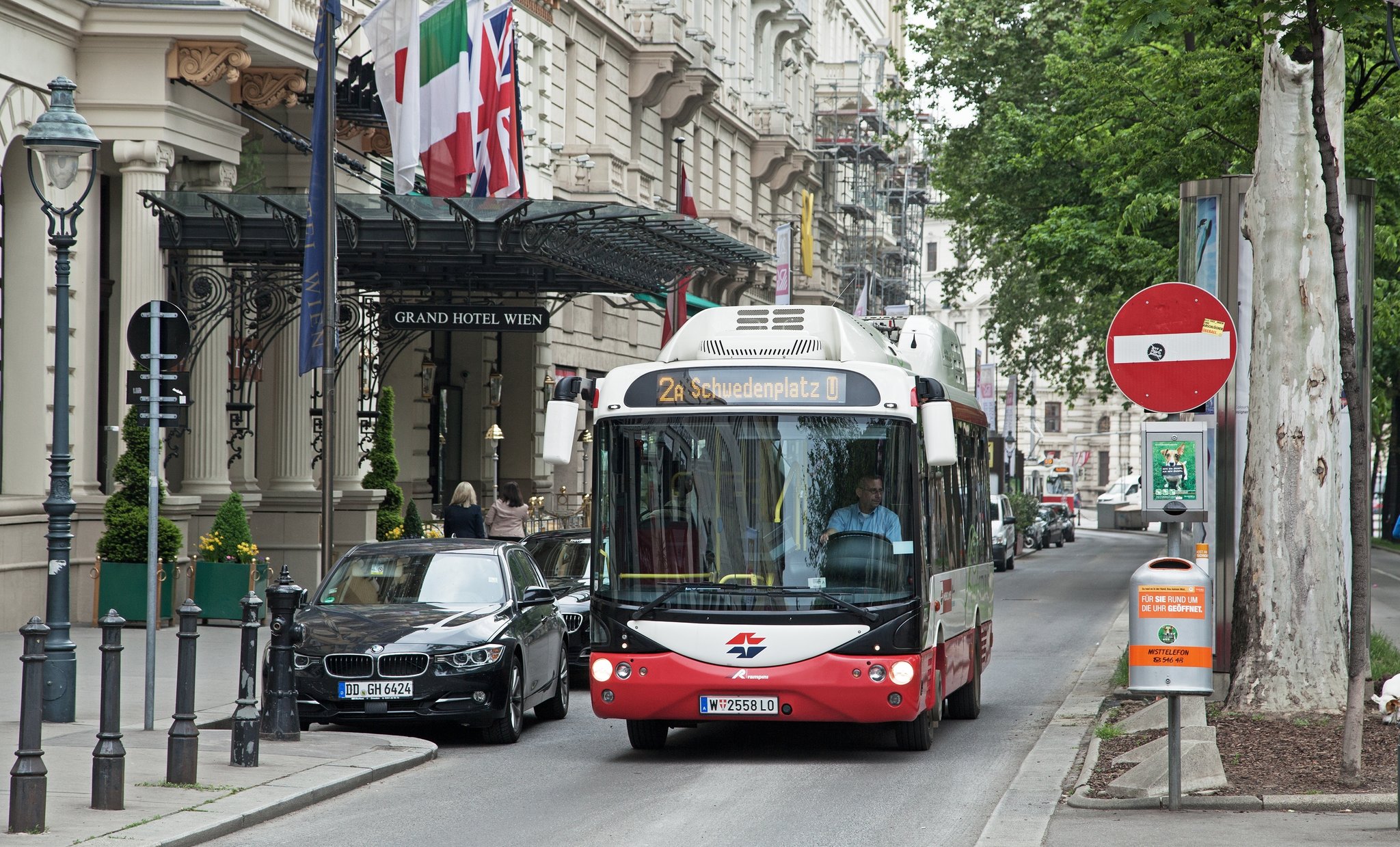 Citybus Bus 2A: drei Bezirke für Wiedereinführung - Mariahilf