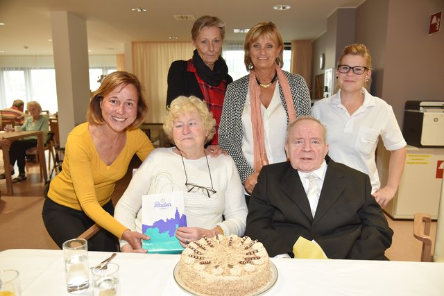 Stadtgemeinde Baden: Goldene Hochzeit im Hause Sollinger - Baden