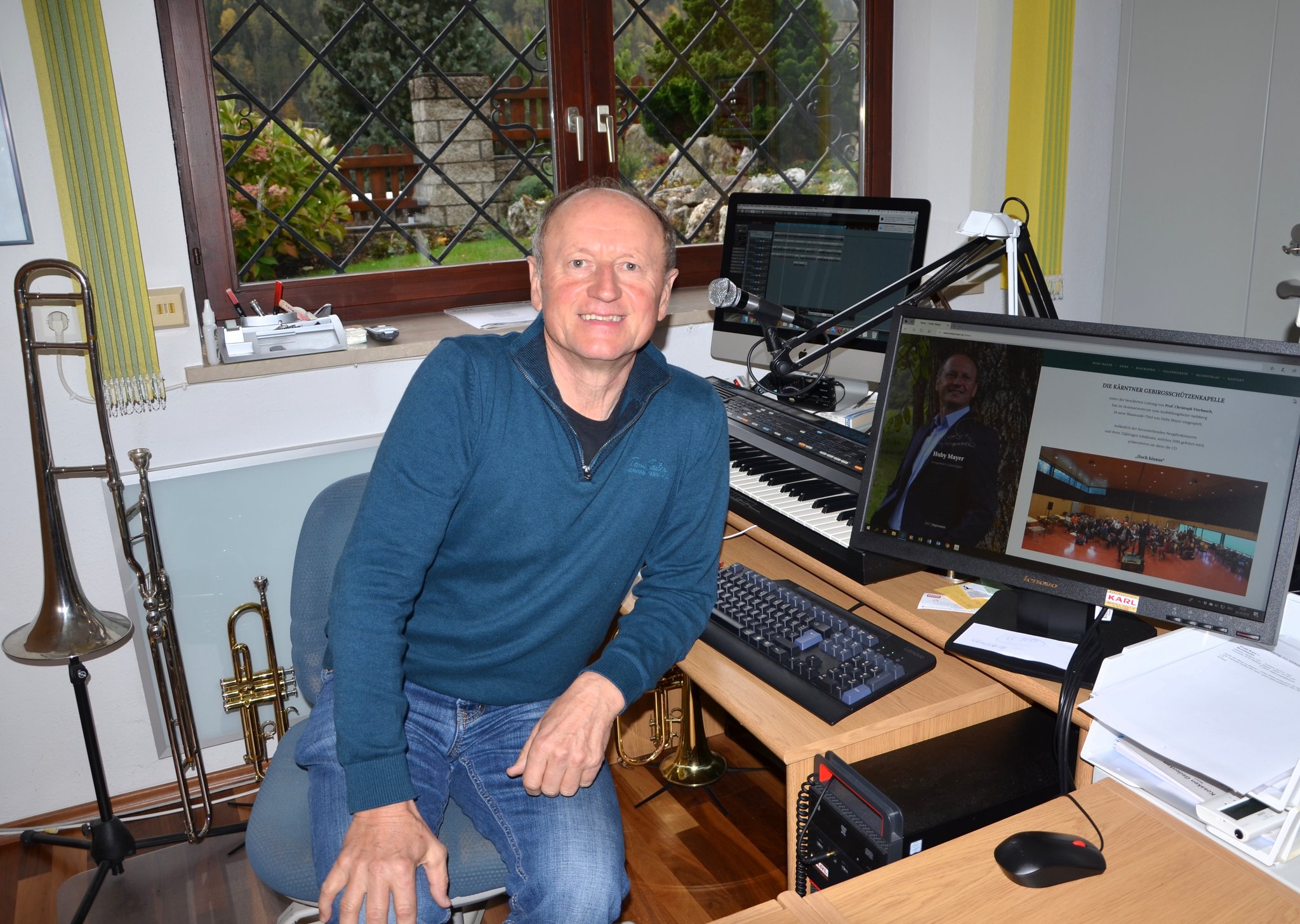 Musik: Huby Mayer hat seinen 3.000. Titel komponiert - Spittal