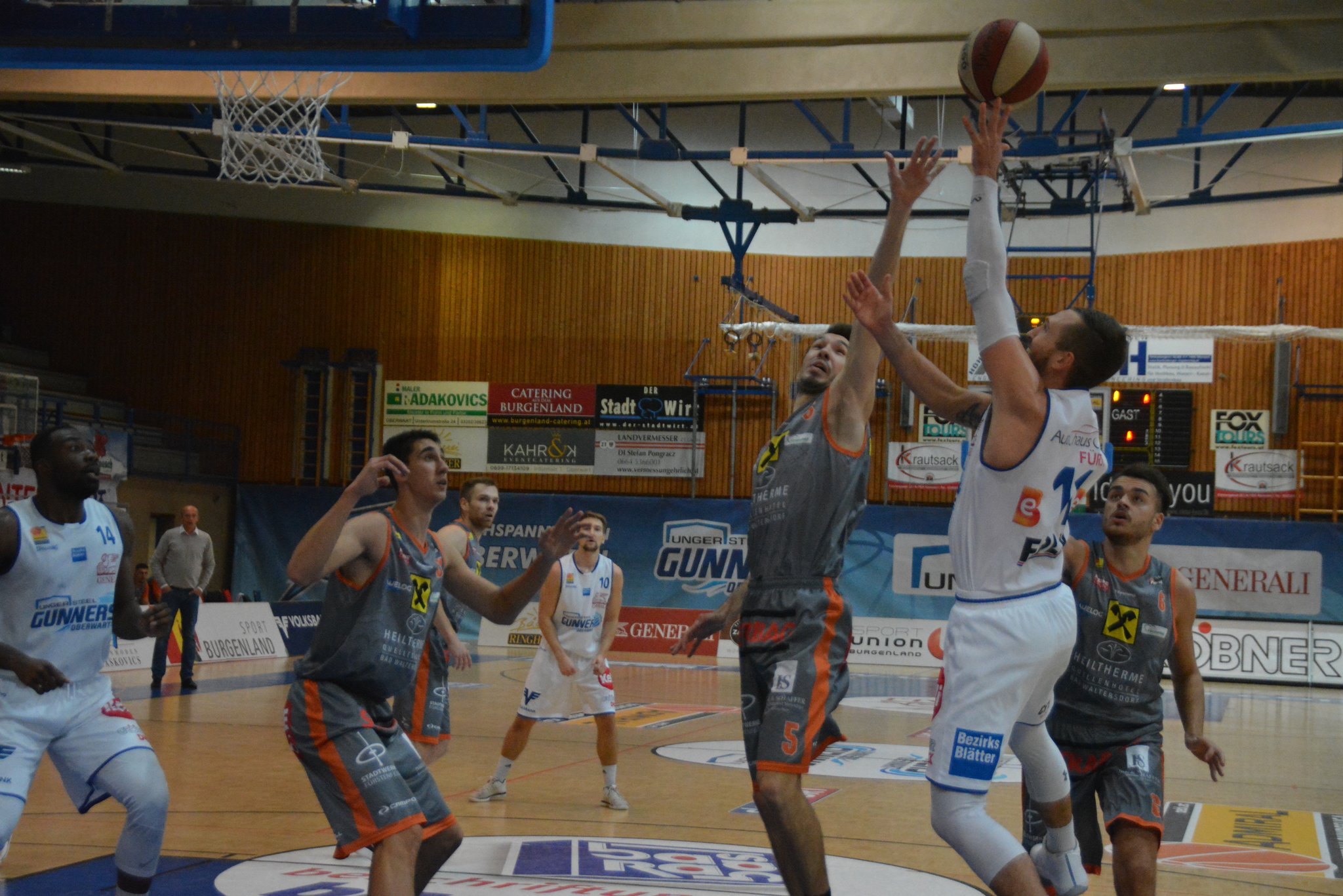 Basketball: Unger Steel Gunners Oberwart deklassieren Fürstenfeld ...