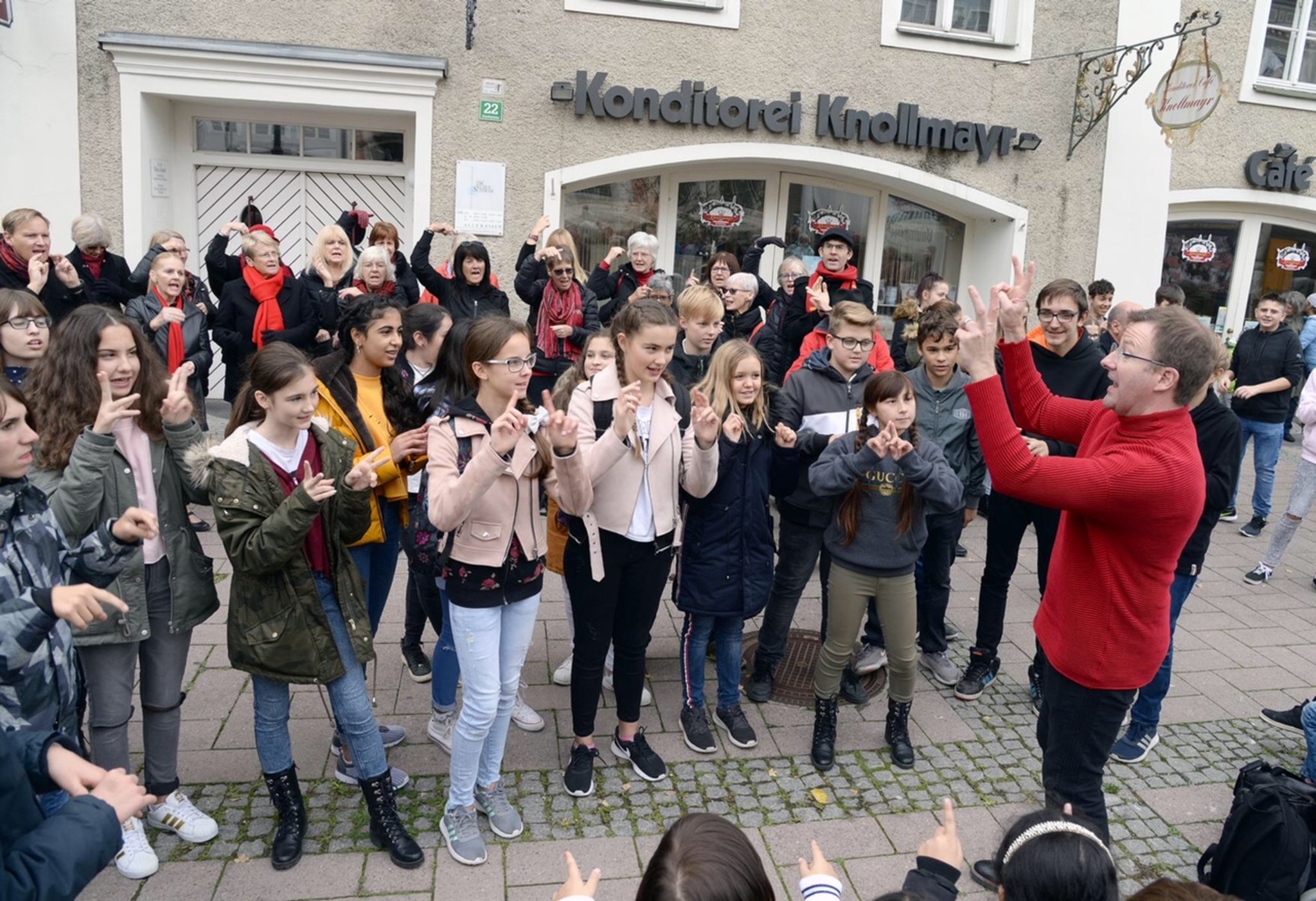 Besuch vom "Blackburn People's Choir" in Braunau - Braunau