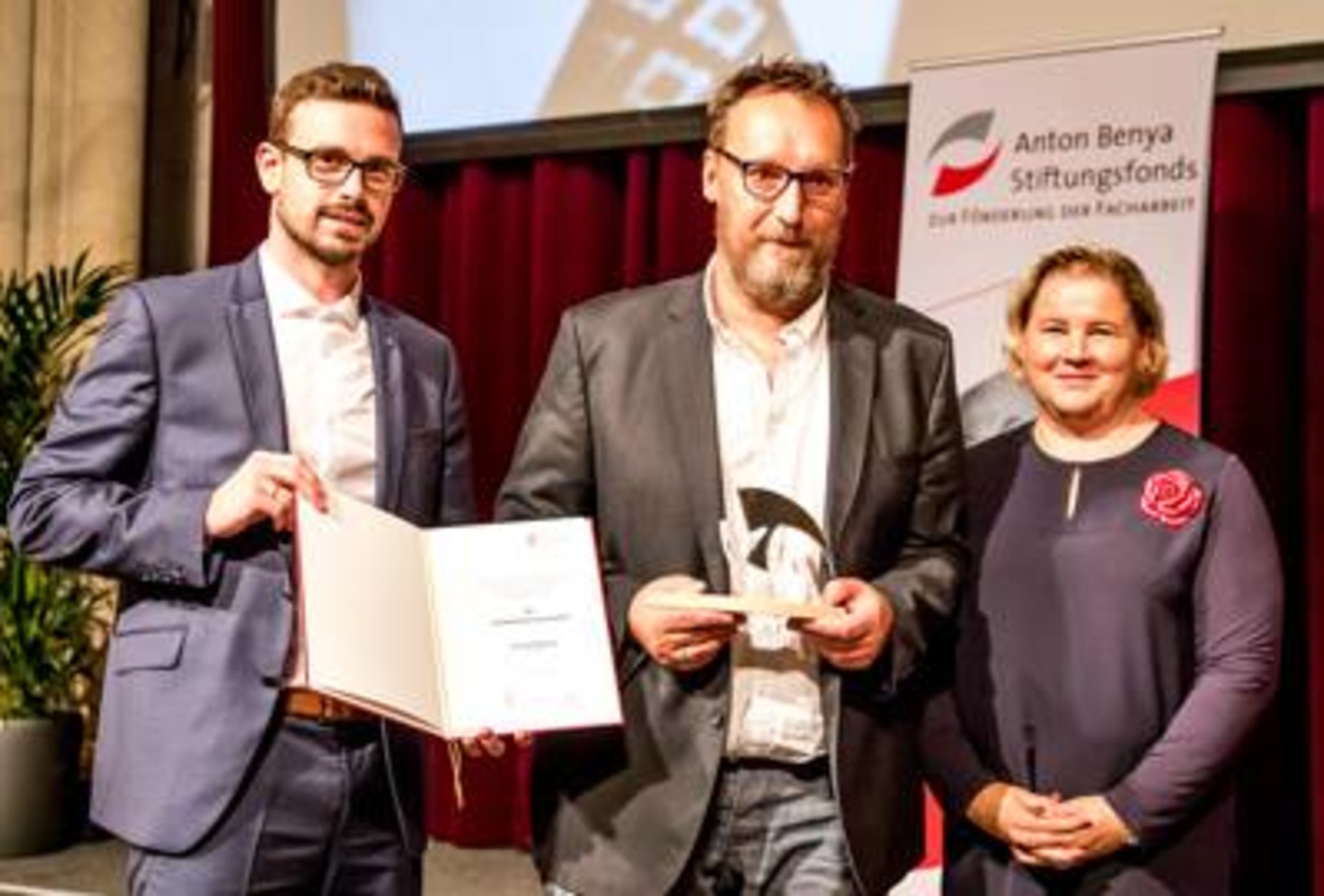 Anton Benya Preis: Auszeichnung für Jobwerkstatt Gänserndorf - Gänserndorf