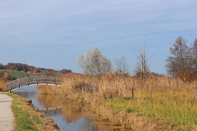 Herbstspaziergang: Naturerlebnisweg Obertrum am See - Flachgau