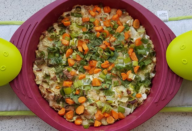 Rezept: Rezept Brotkuchen mit Gemüse - Favoriten