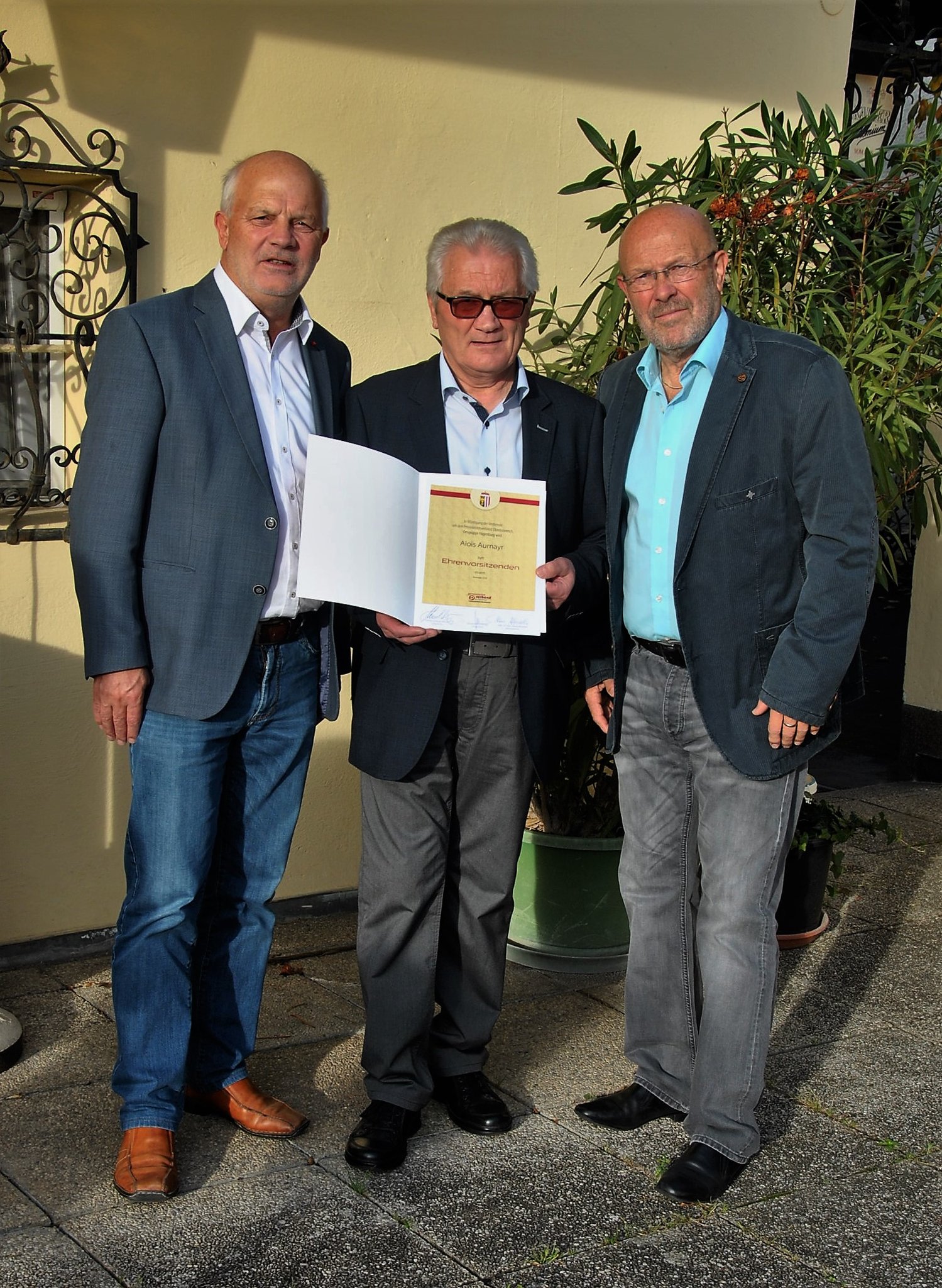 Pensionistenverband: Gerhard Stock folgt Alois Aumayr - Freistadt