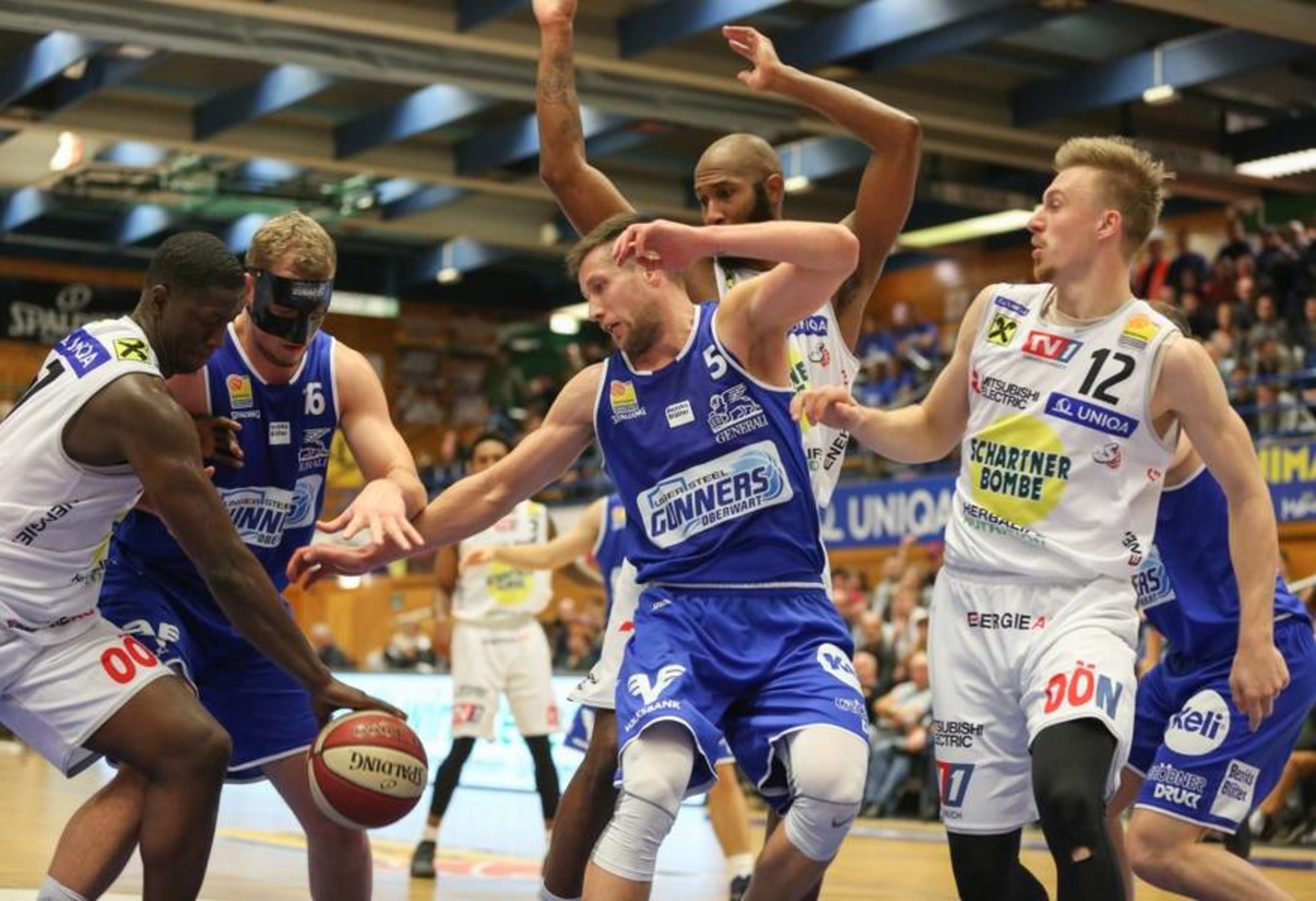 Unger Steel Gunners Oberwart: Gunners chancenlos gegen Swans - Oberwart