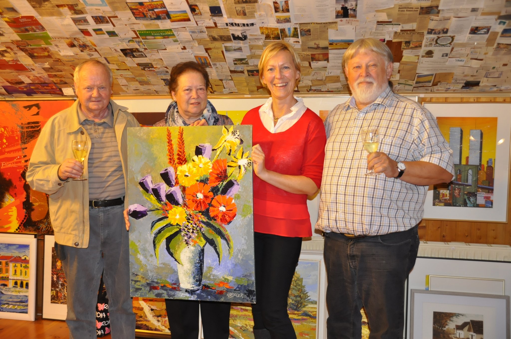 Austellung: Offenes Atelier 2018 bei Franz Rauscher - Gänserndorf