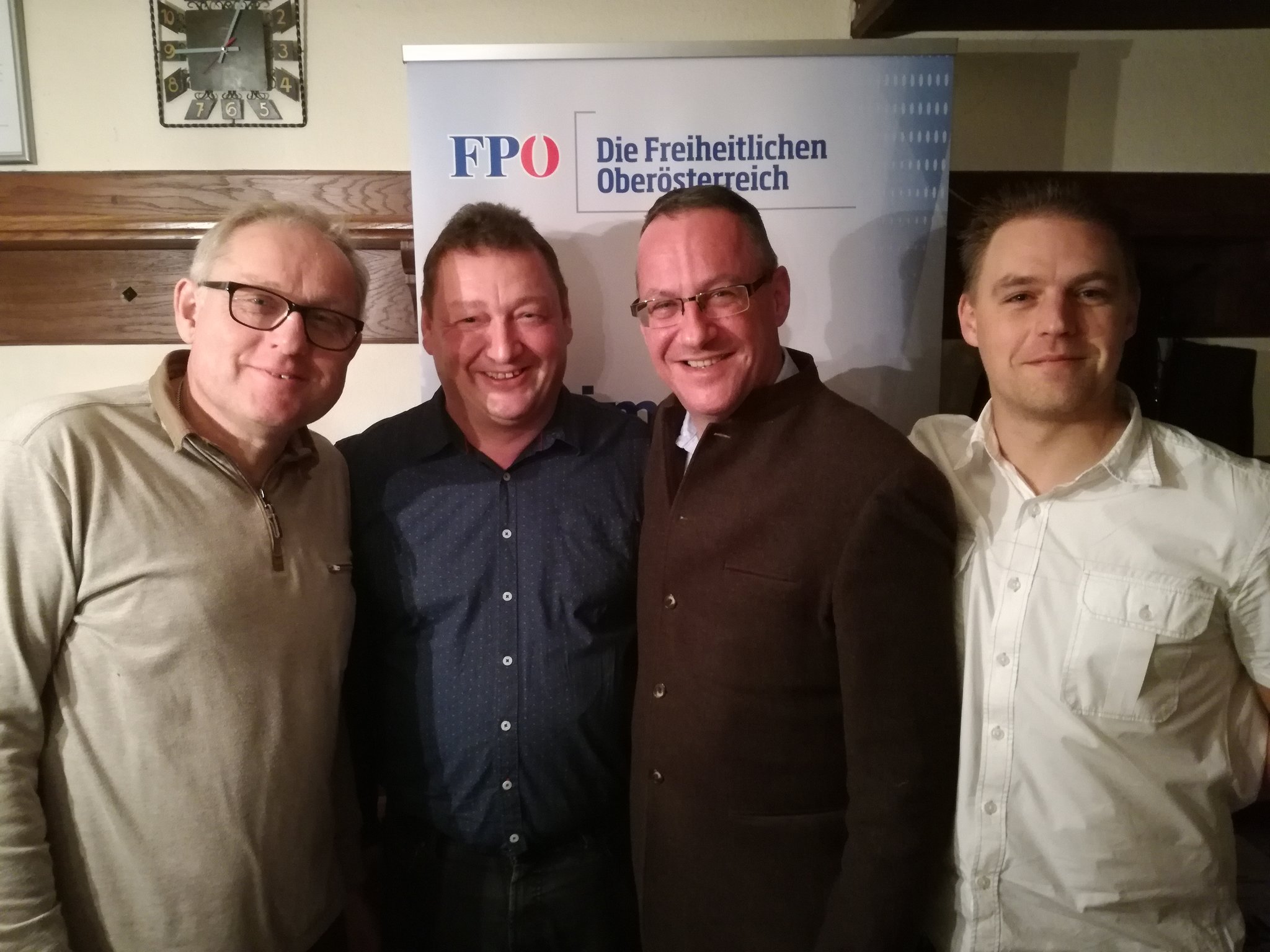 Martin Riegler bleibt FP-Ortsparteichef in Münzbach - Perg