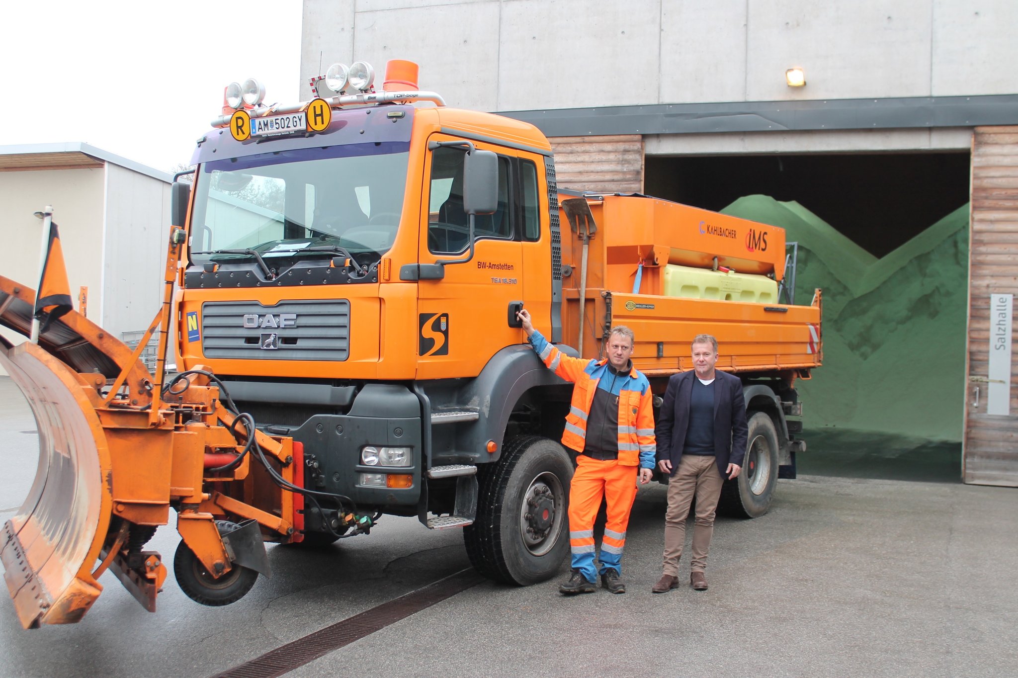 Der Winter naht: Optimal vorbereitet für den Winterdienst - Enns