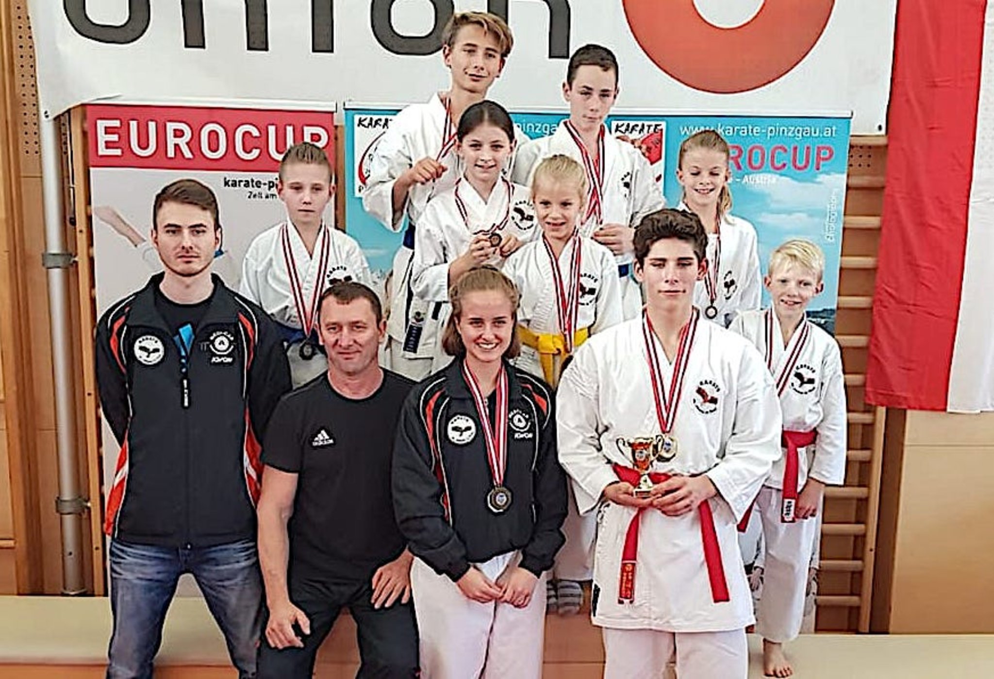 Neun Medaillen für Karate-Union Shotokan Tirol - Kitzbühel