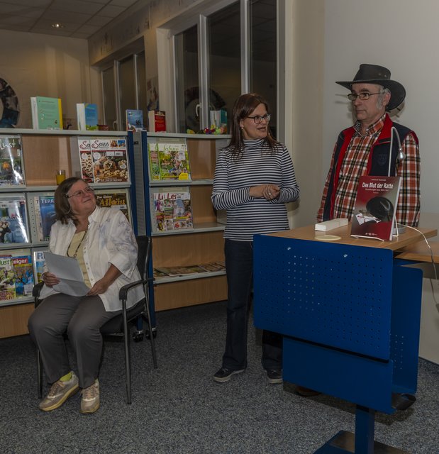 Andreas H. Buchwald präsentierte sein neuestes Werk: Gelungene Lesung ...