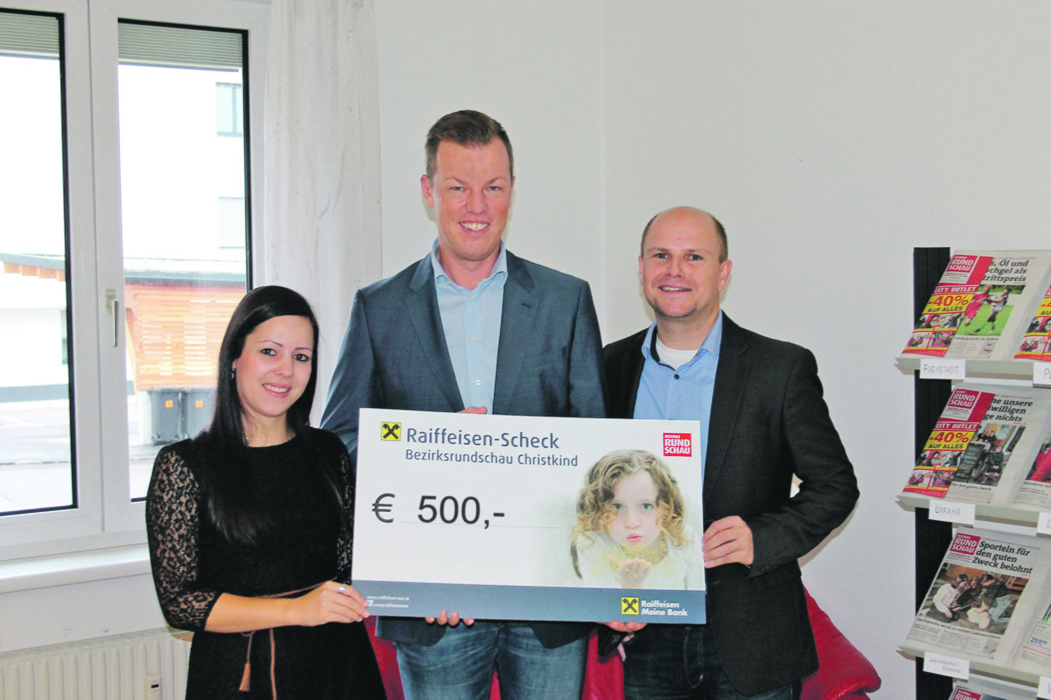 Generali Versicherung Rohrbach spendet 500 Euro für BezirksRundschau ...